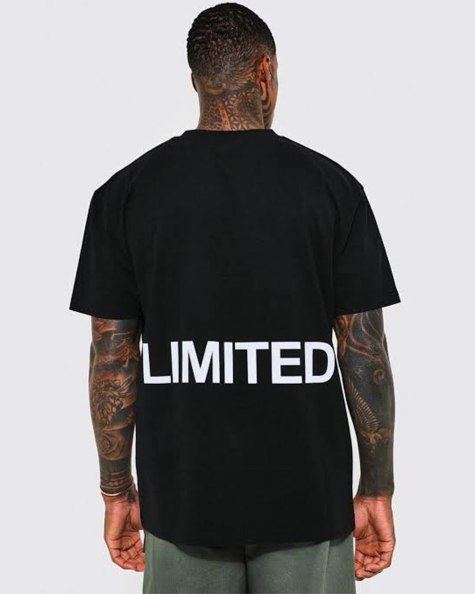 BOOHOOMAN OVERSIZED LIMITED HEAVYWEIGHT T-SHIRT IN BLACK – Garmisland
