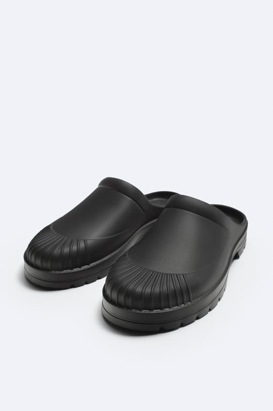 ZARA MOULDED CLOGS WITH TRACK SOLES – Garmisland
