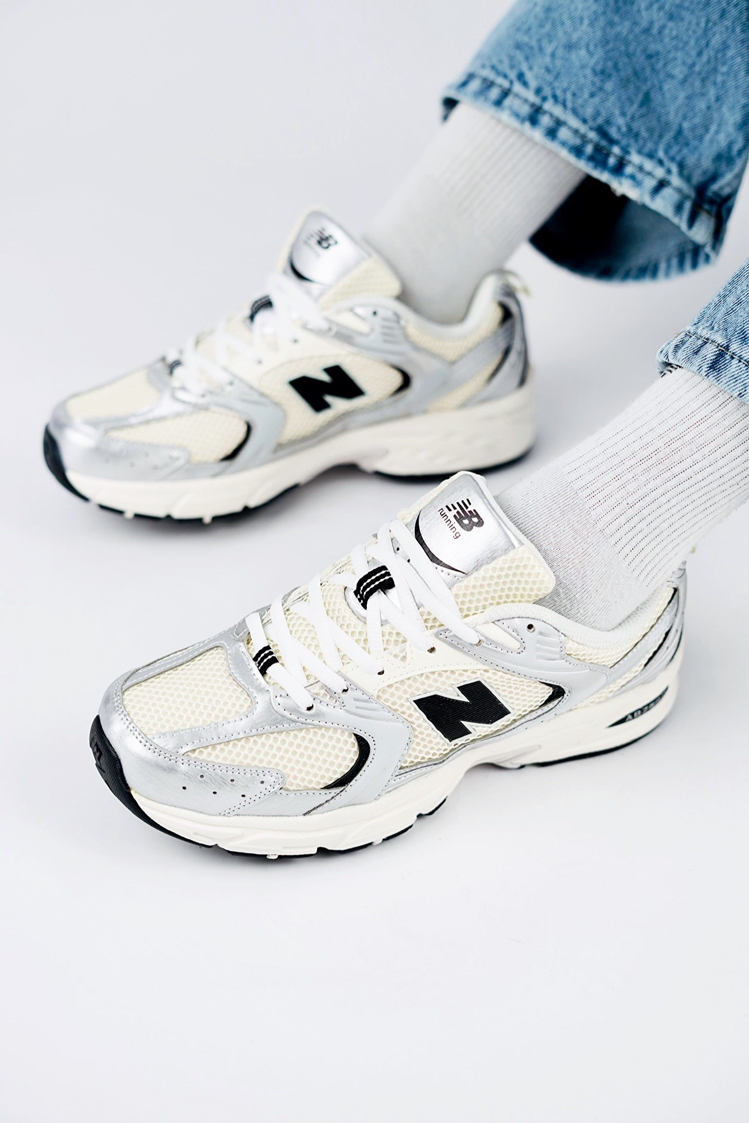 New Balance 530 Trainers in Steel Grey – Garmisland