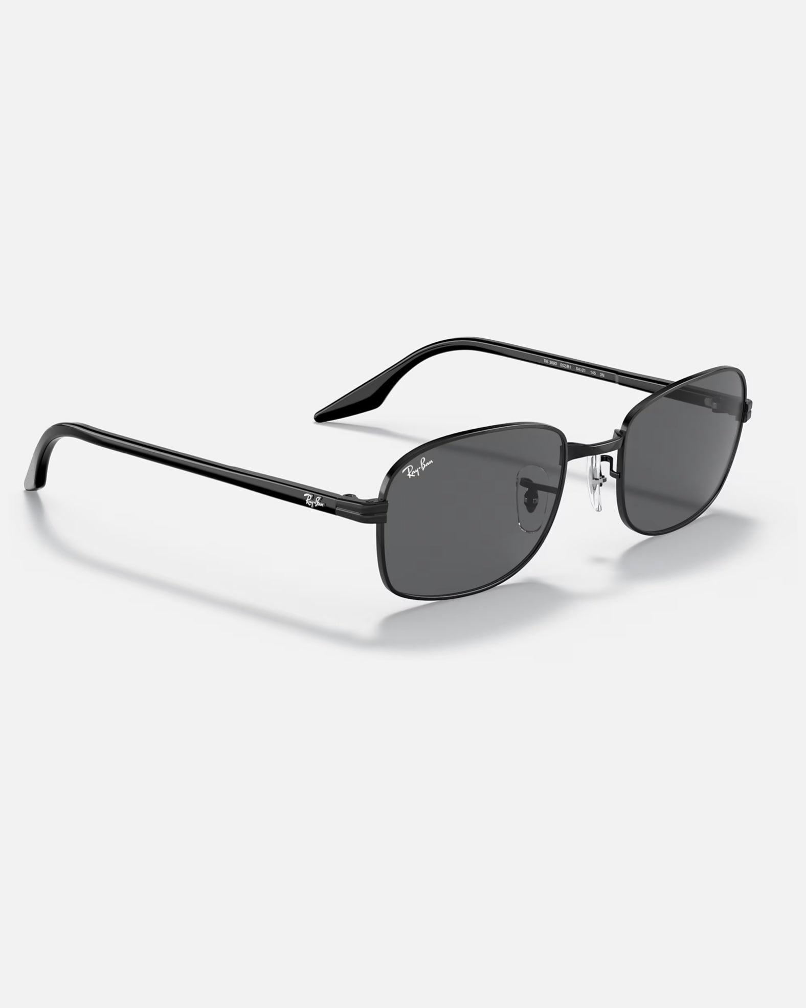 Ray Ban RB3690 Retro sunglasses in Polished Black – Garmisland