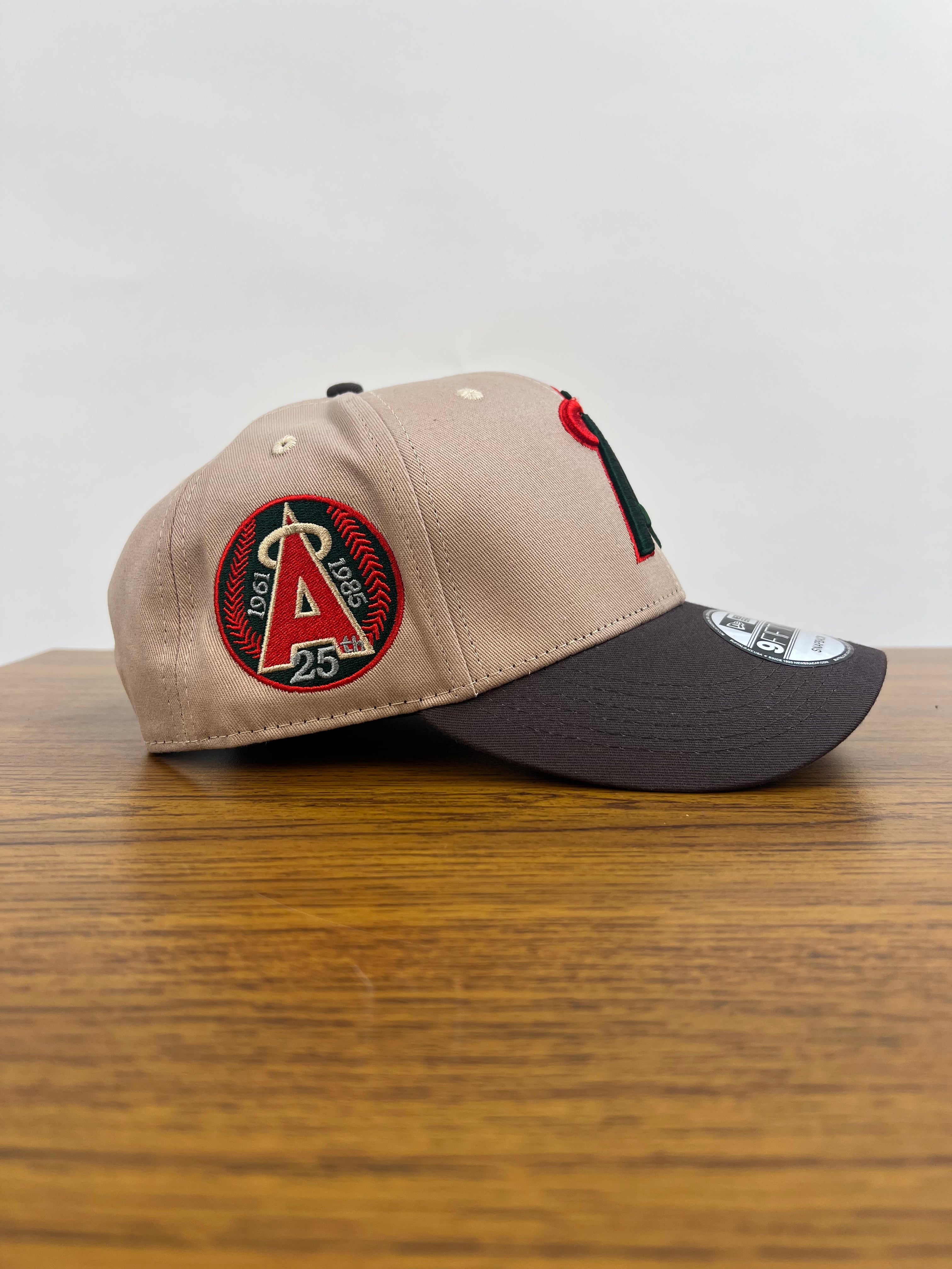 Anaheim Angels 9FIFTY New Era Snapback Cap in Camel – Garmisland