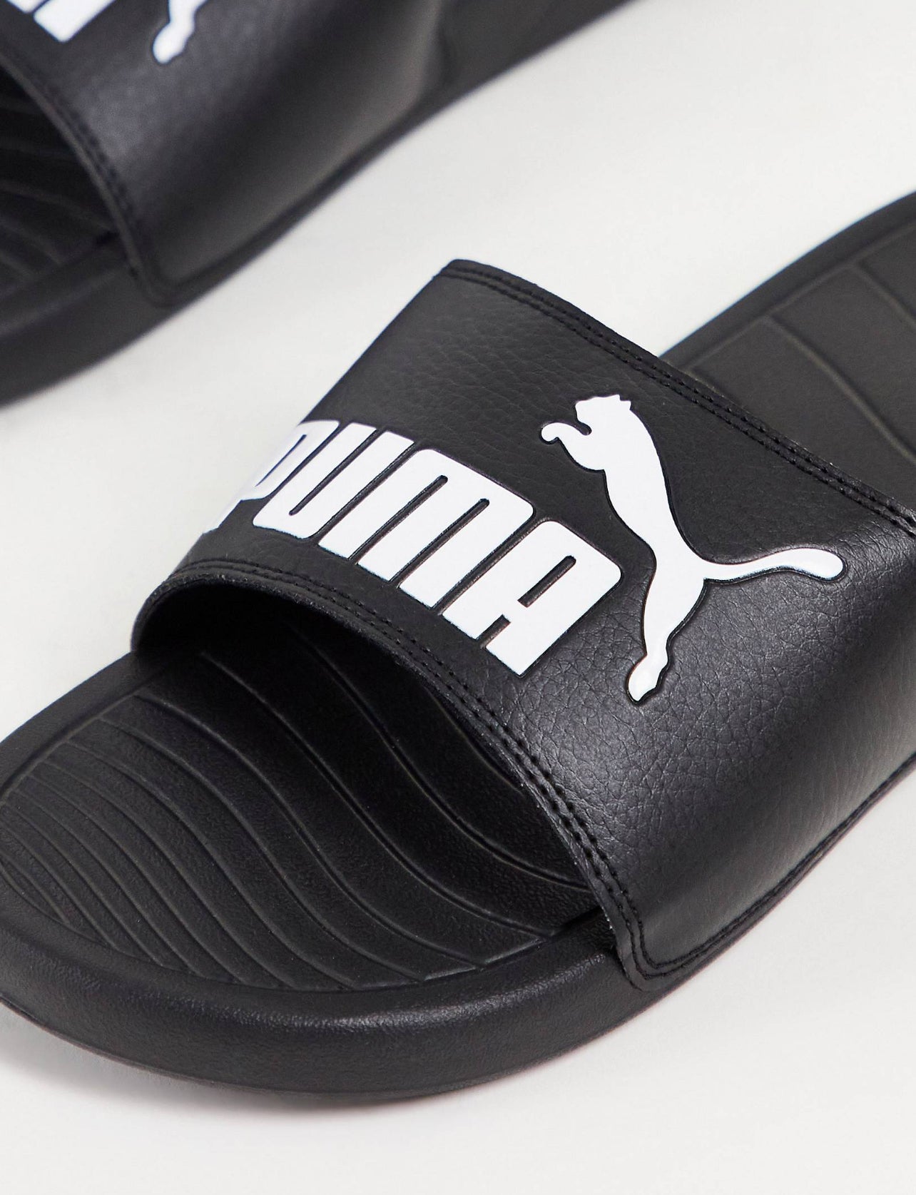 Puma Popcat Slides in black – Garmisland
