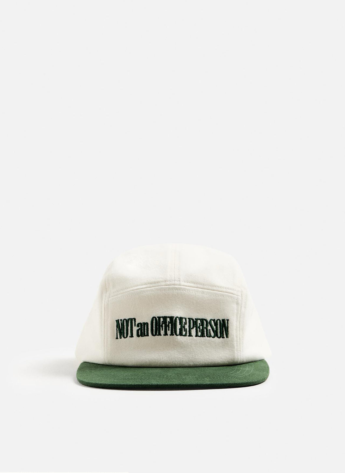 ZARA FLAT PEAK EMBROIDERED CAP WITH PRINT – Garmisland