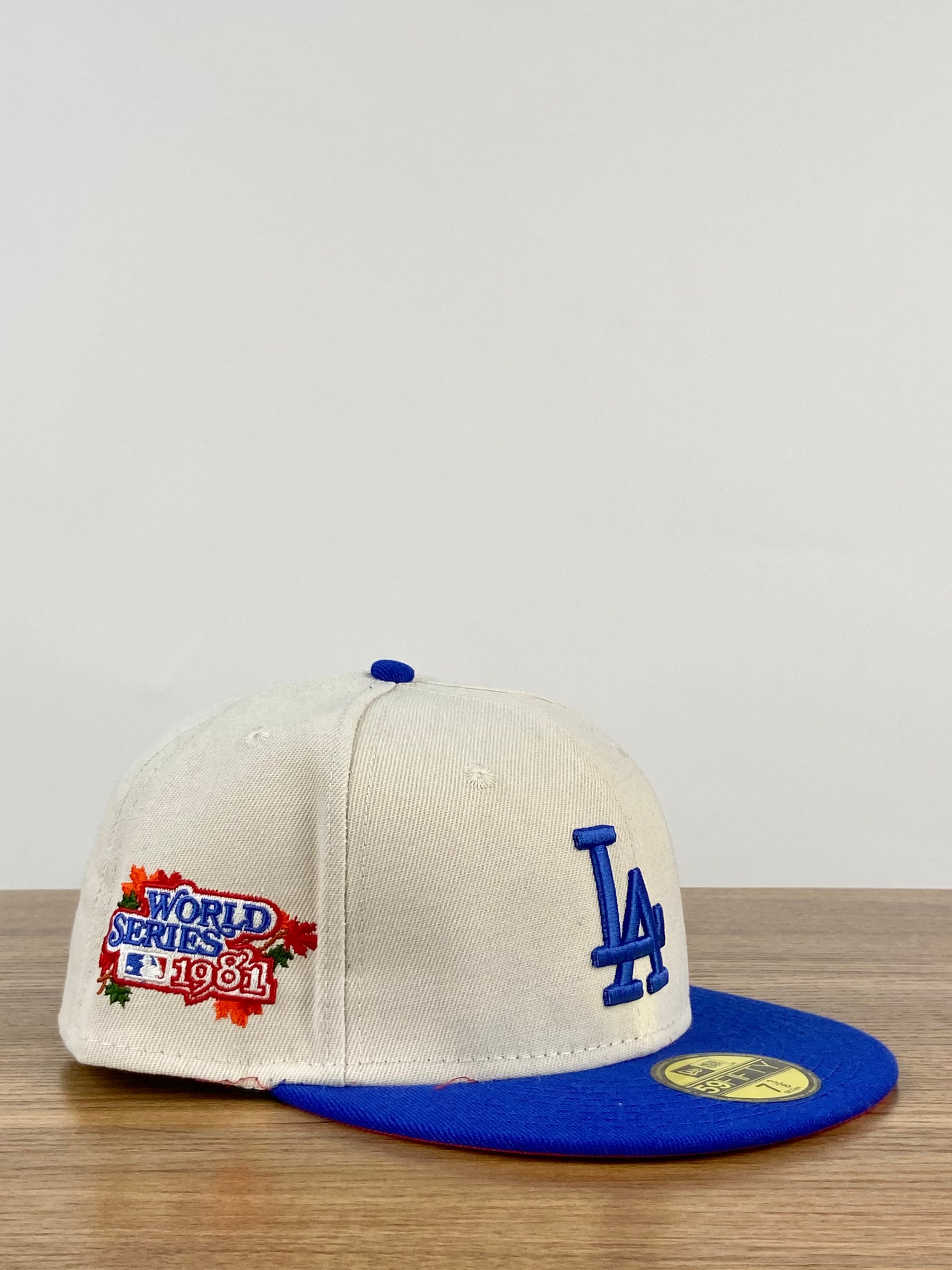 LA Dome Yankees Fitted SnapBack in off white – Garmisland