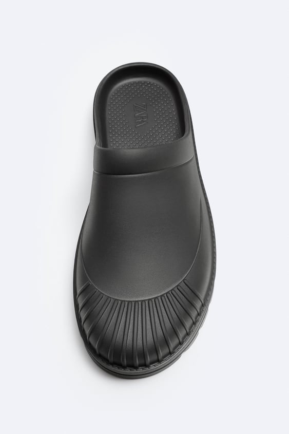 ZARA MOULDED CLOGS WITH TRACK SOLES – Garmisland