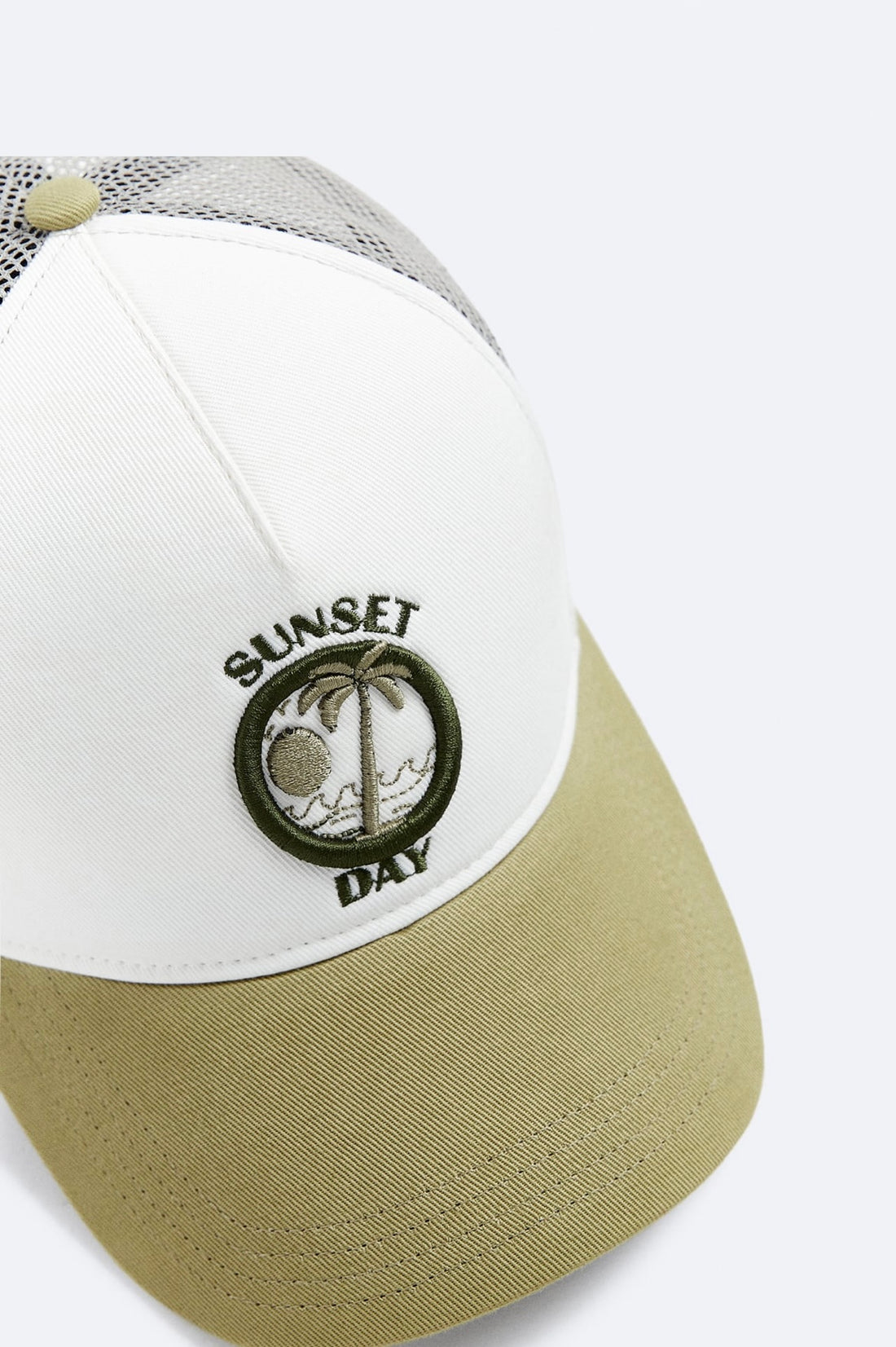 ZARA SUNSET CAP WITH EMBROIDERY – Garmisland