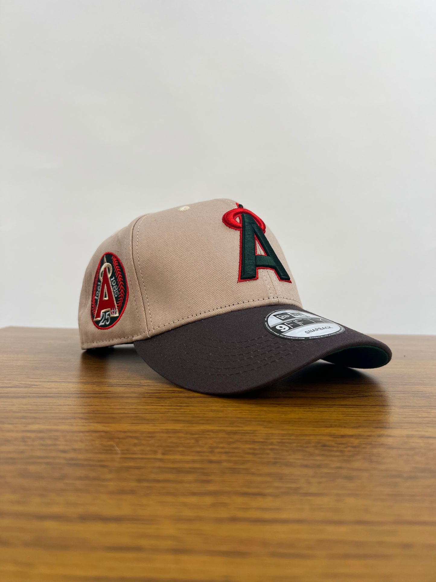 Anaheim Angels 9FIFTY New Era Snapback Cap in Camel – Garmisland