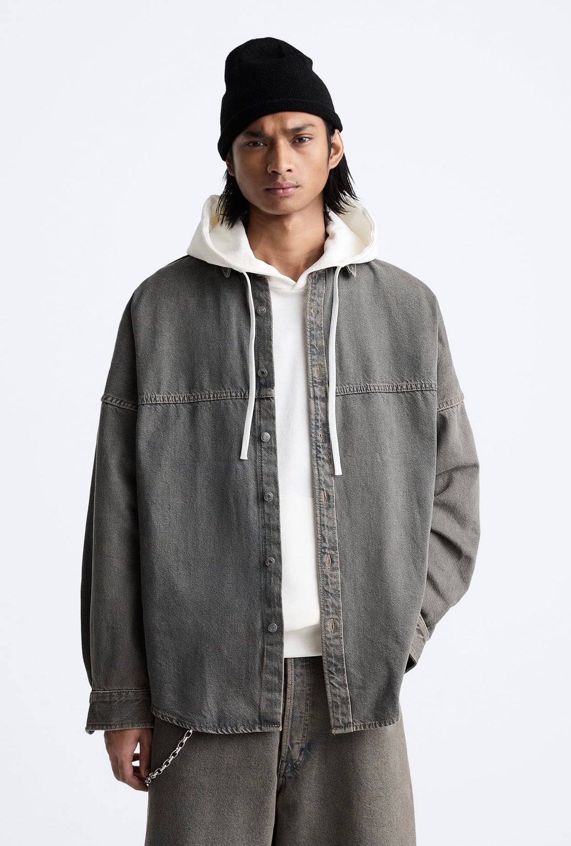 ZARA OVERDYED DENIM OVERSHIRT – Garmisland