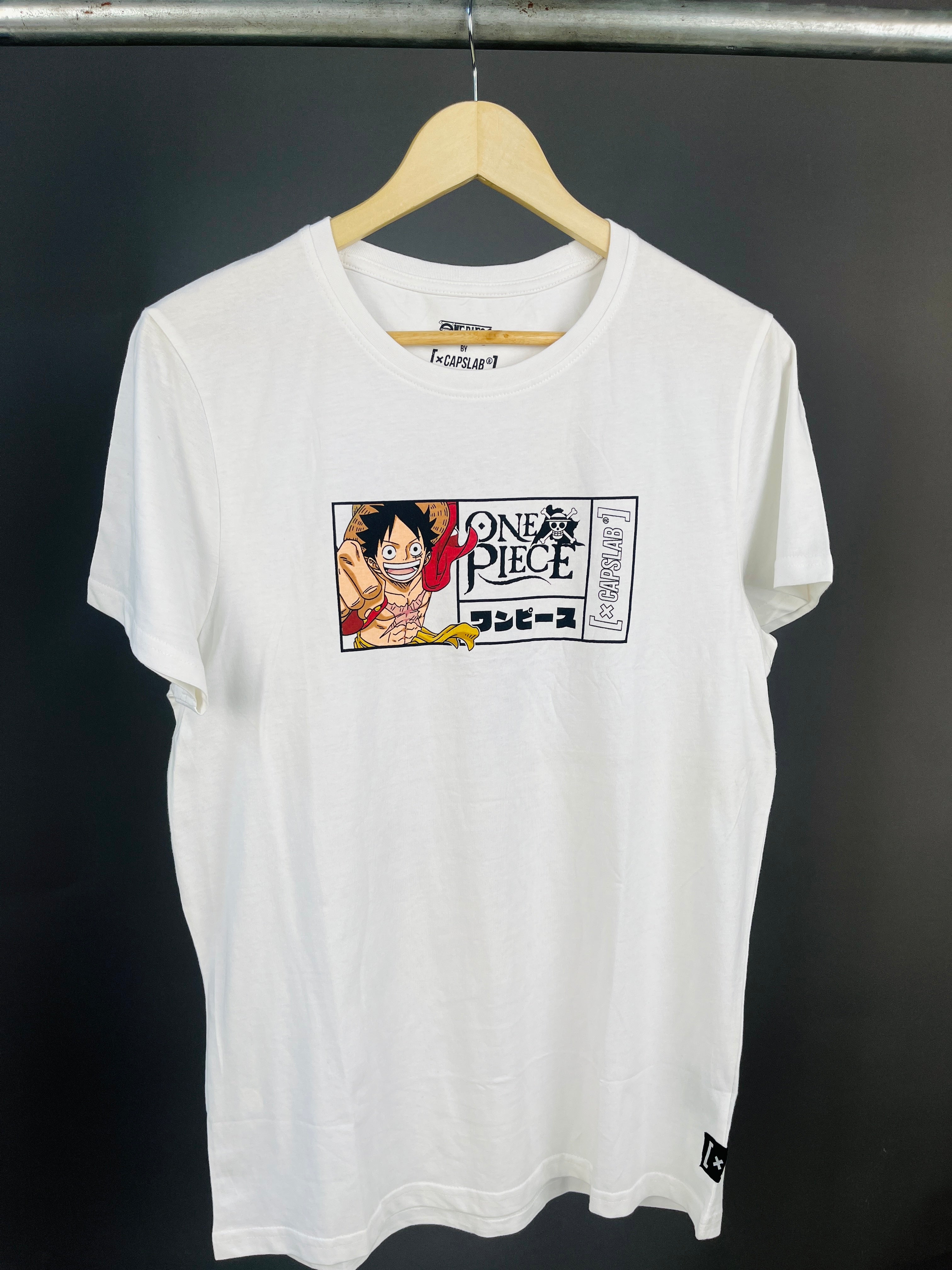 One piece Pirate King Luffy print t-shirt – Garmisland