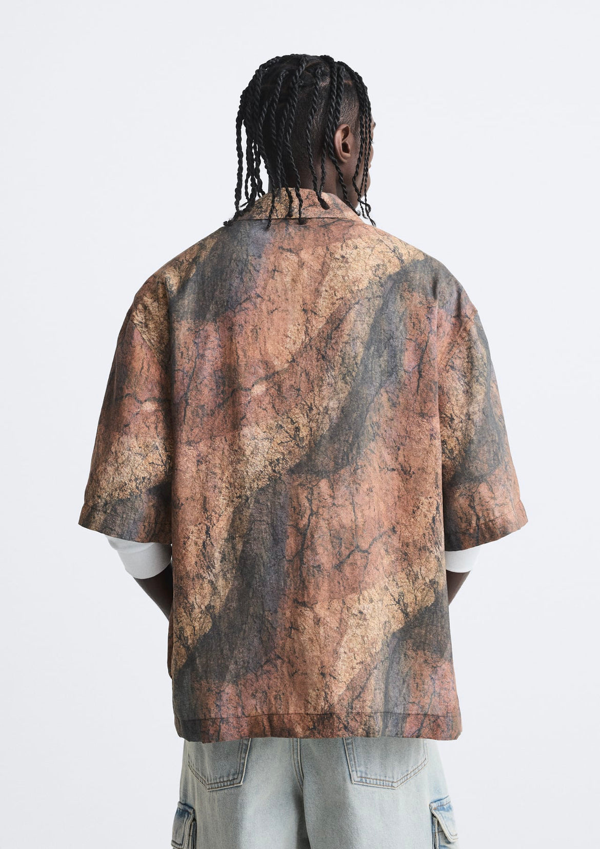 ZARA ABSTRACT PRINT SHIRT – Garmisland