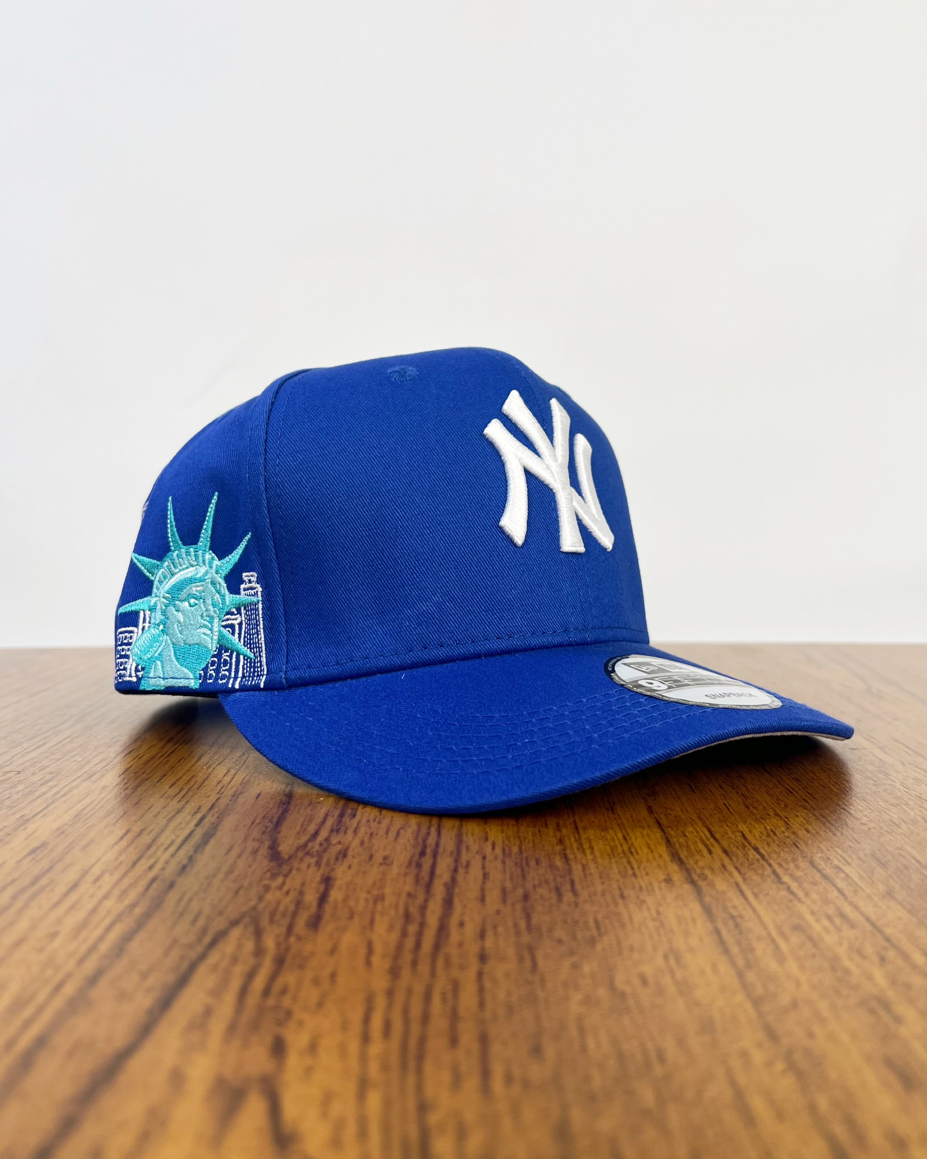 New York Yankees Liberty patch Snapback in blue – Garmisland