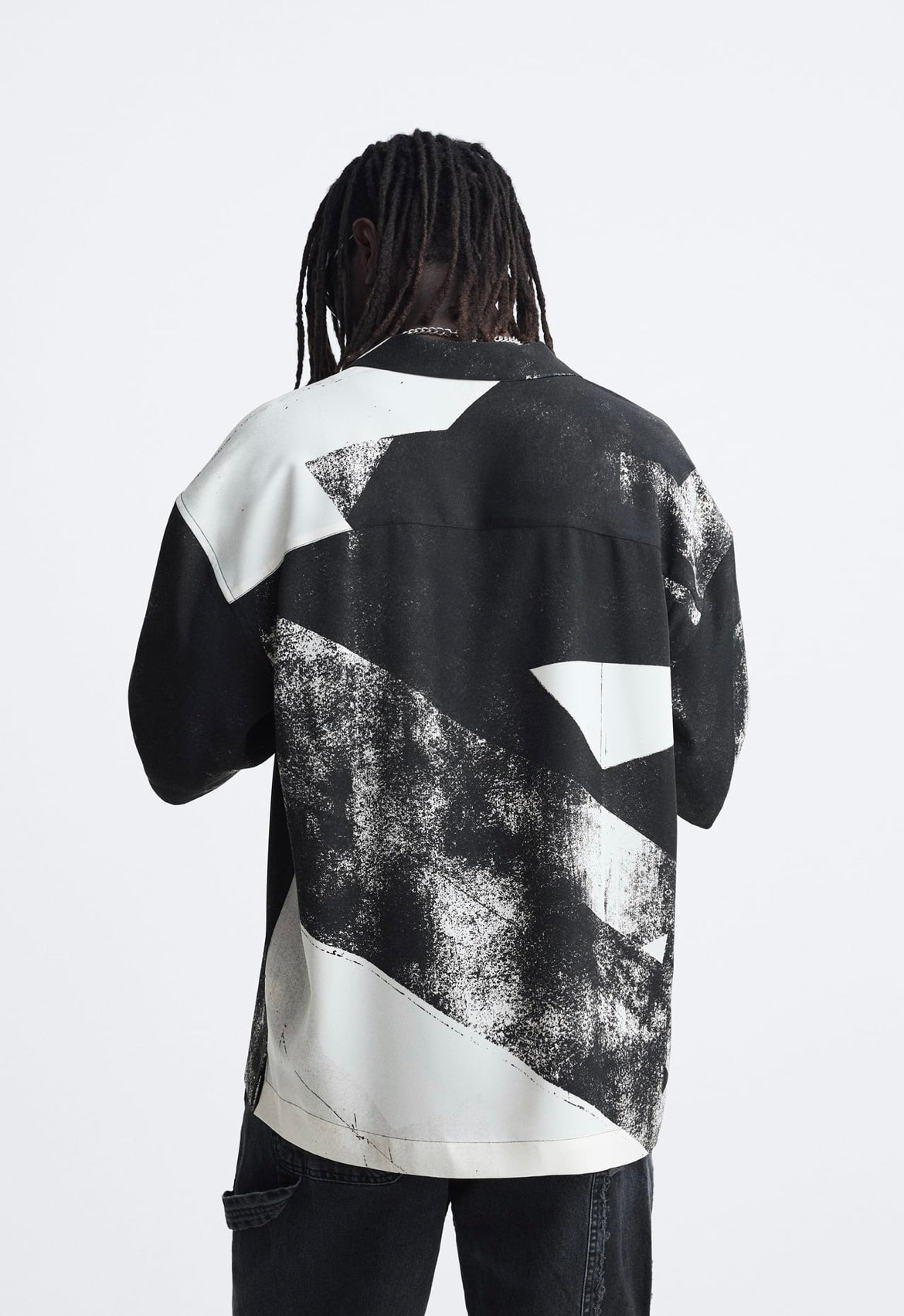 ZARA ABSTRACT PRINT SHIRT – Garmisland