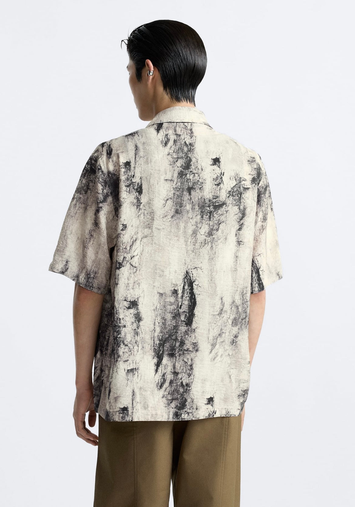 ZARA ABSTRACT PRINT SHIRT PRINTED – Garmisland