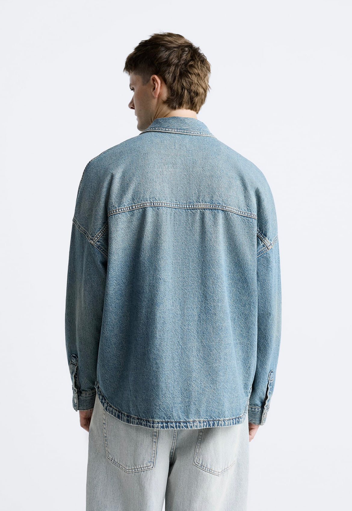 ZARA RELAXED FIT DENIM OVERSHIRT – Garmisland