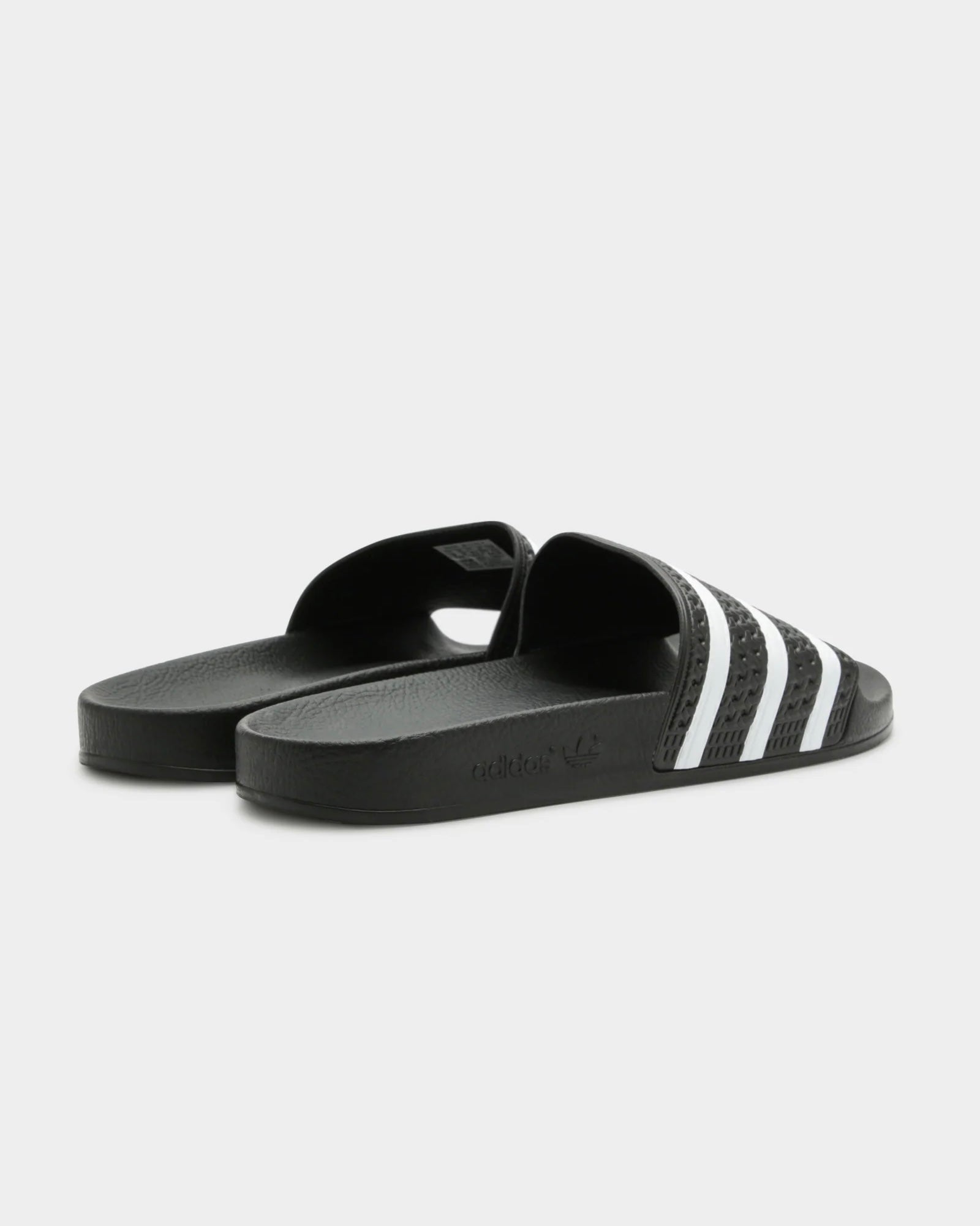 Adidas Adilette Slides in black & white – Garmisland