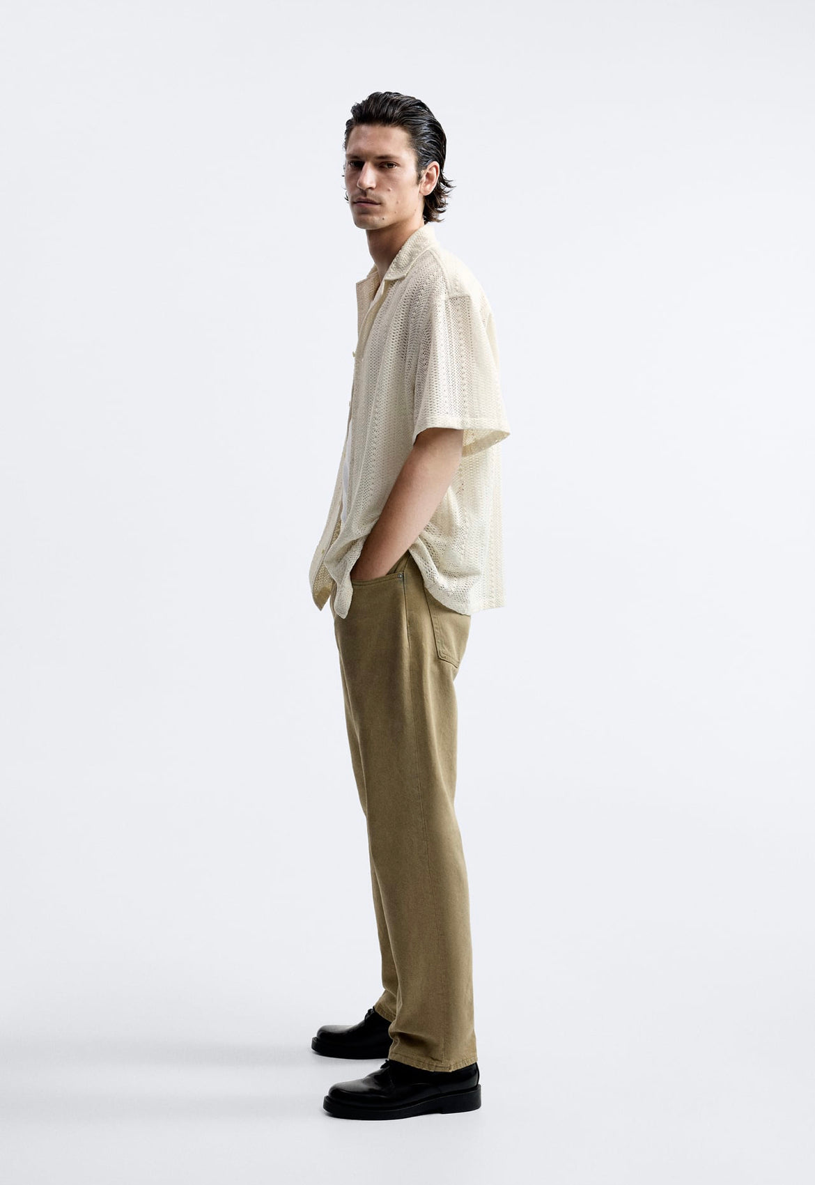 ZARA TEXTURED CROCHET SHIRT – Garmisland