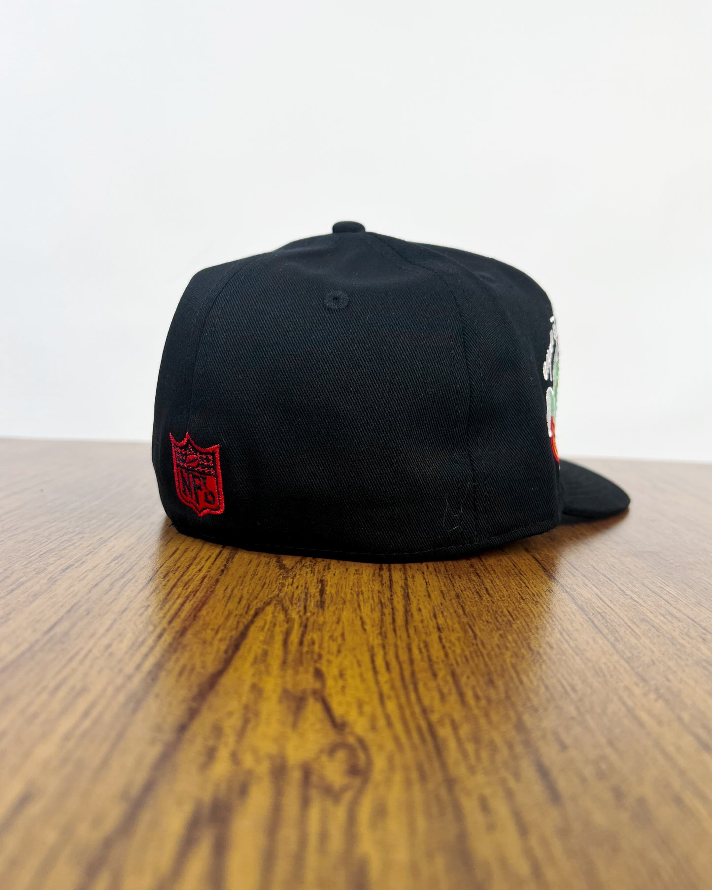 New York Giants Embroidered Fitted Snapback in black – Garmisland