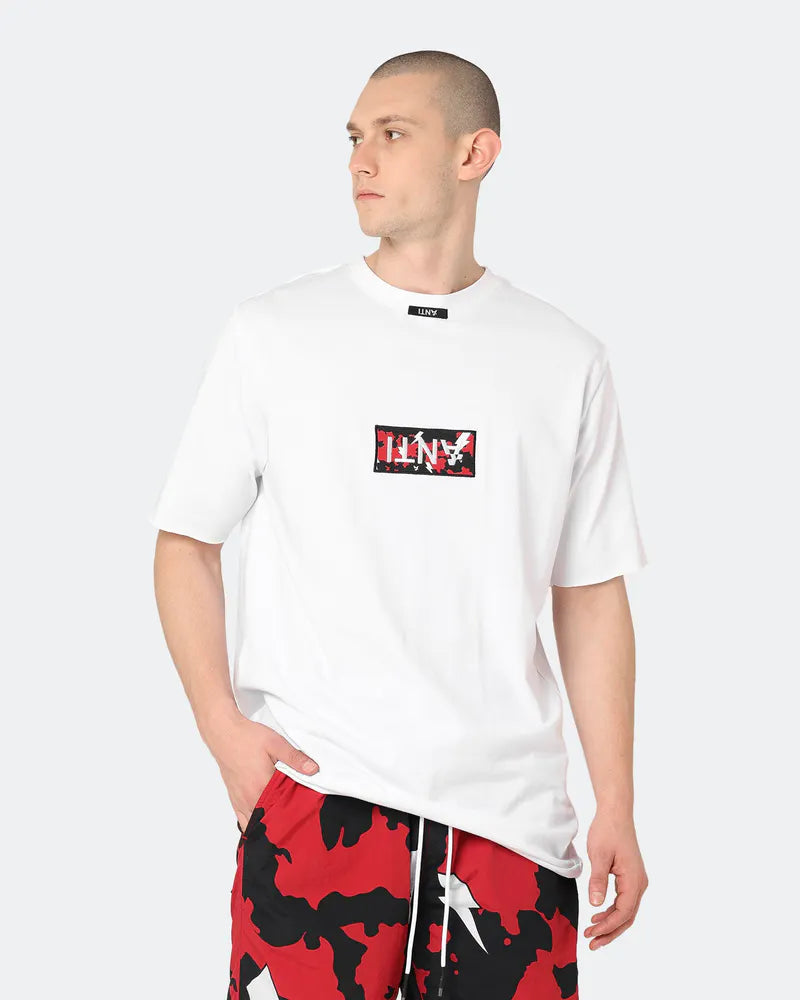 The Anti Order Logo Storm Camo Box Logo T-Shirt – Garmisland