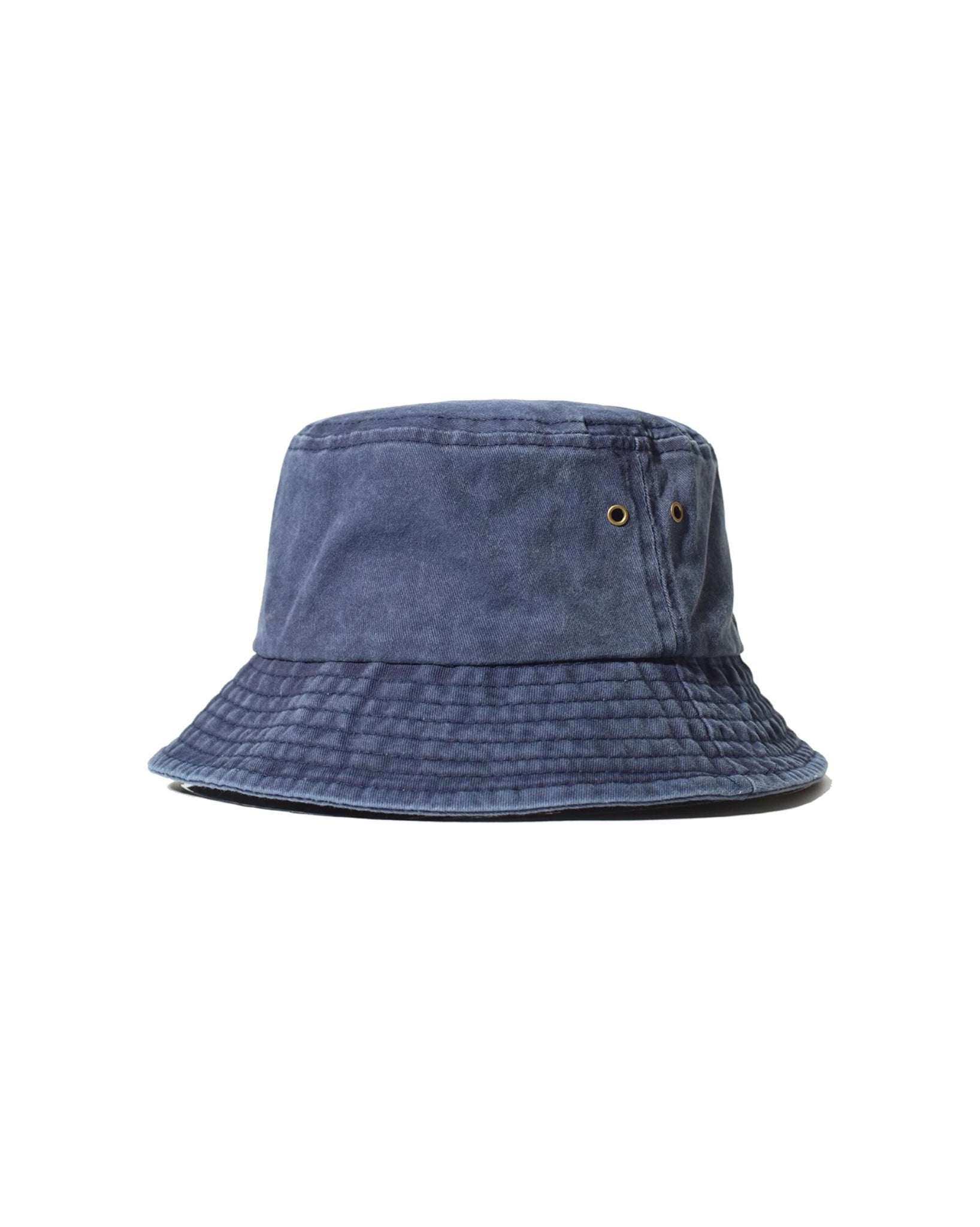 Washed denim bucket hat in dark blue – Garmisland