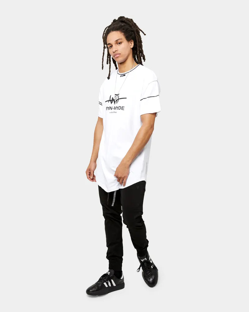 The Anti Order Logo Man Made T-Shirt in white – Garmisland