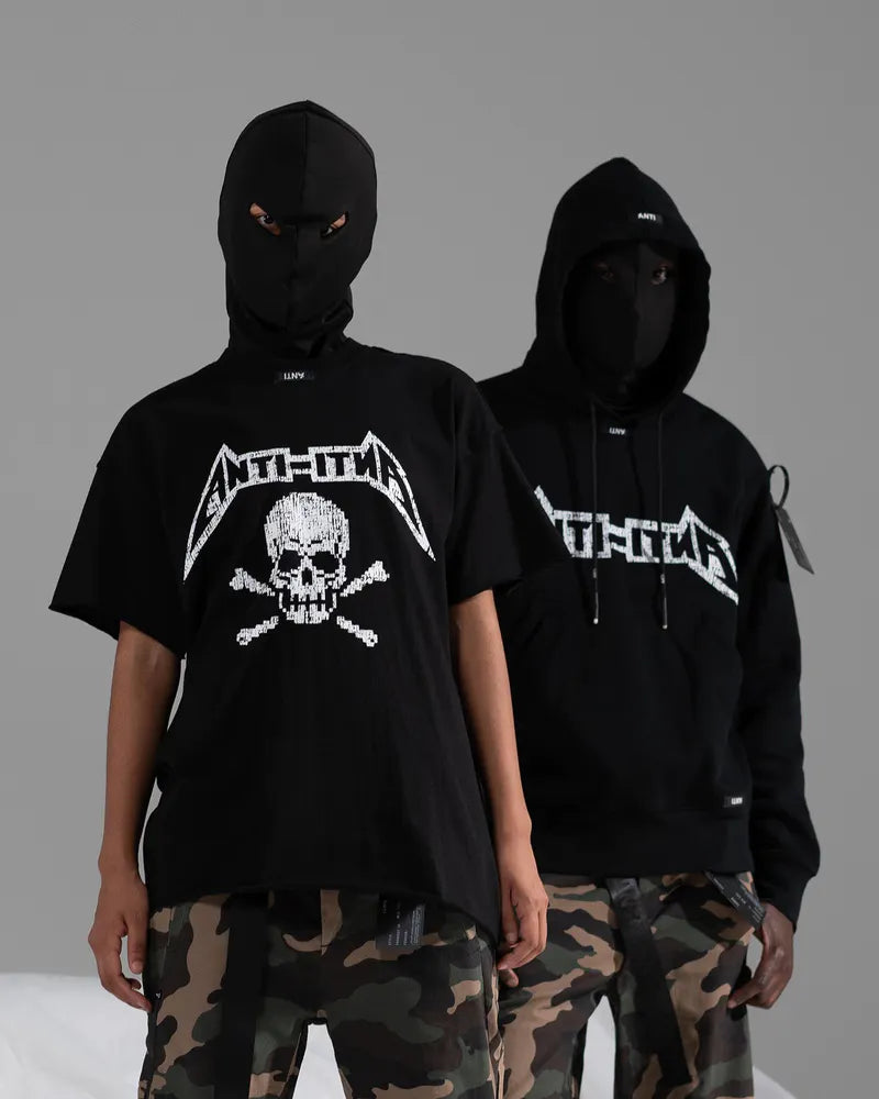 The Anti Order Logo Death Metal Oversized T-Shirt – Garmisland