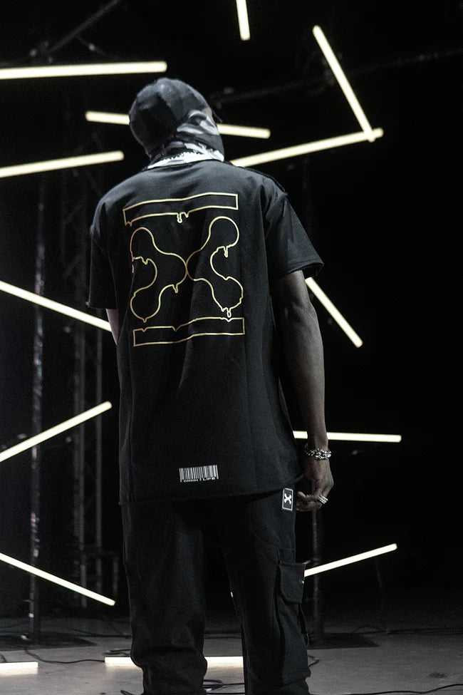 DXXM LIFE L-1 D Sandsxfdxxm T-shirt in black – Garmisland