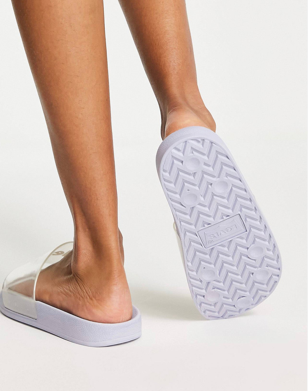 Levi's poster logo sliders in blue – Garmisland