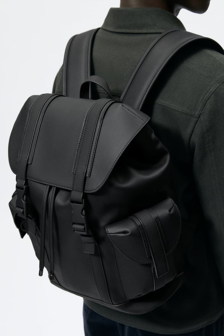 ZARA RUBBERIZED EXPLORER BACKPACK BAG – Garmisland
