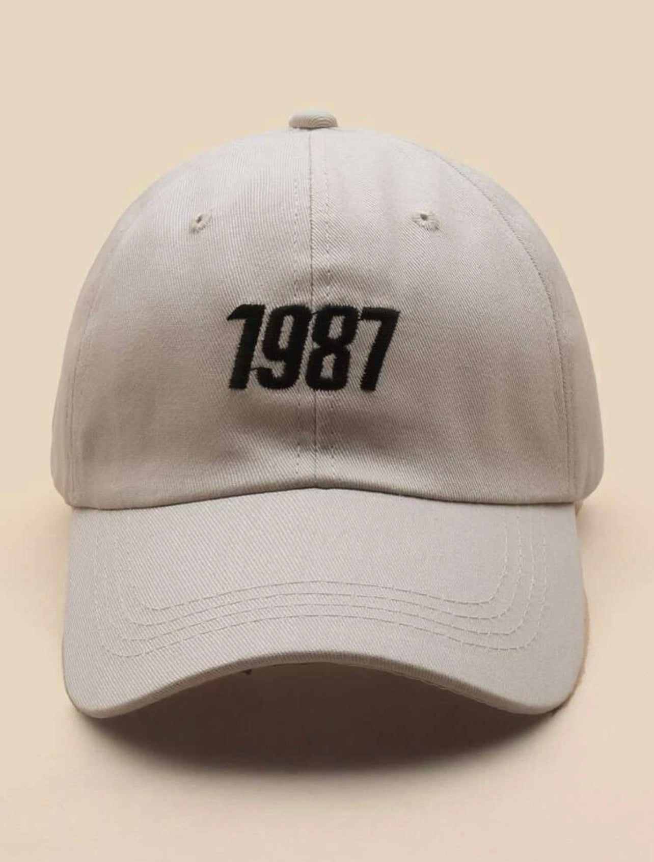 1987 Adjustable Baseball Cap in Beige – Garmisland