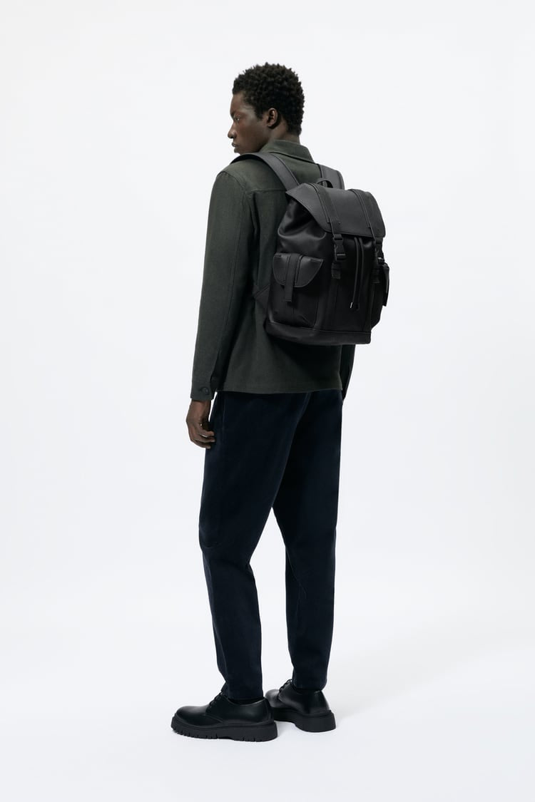 ZARA RUBBERIZED EXPLORER BACKPACK BAG – Garmisland