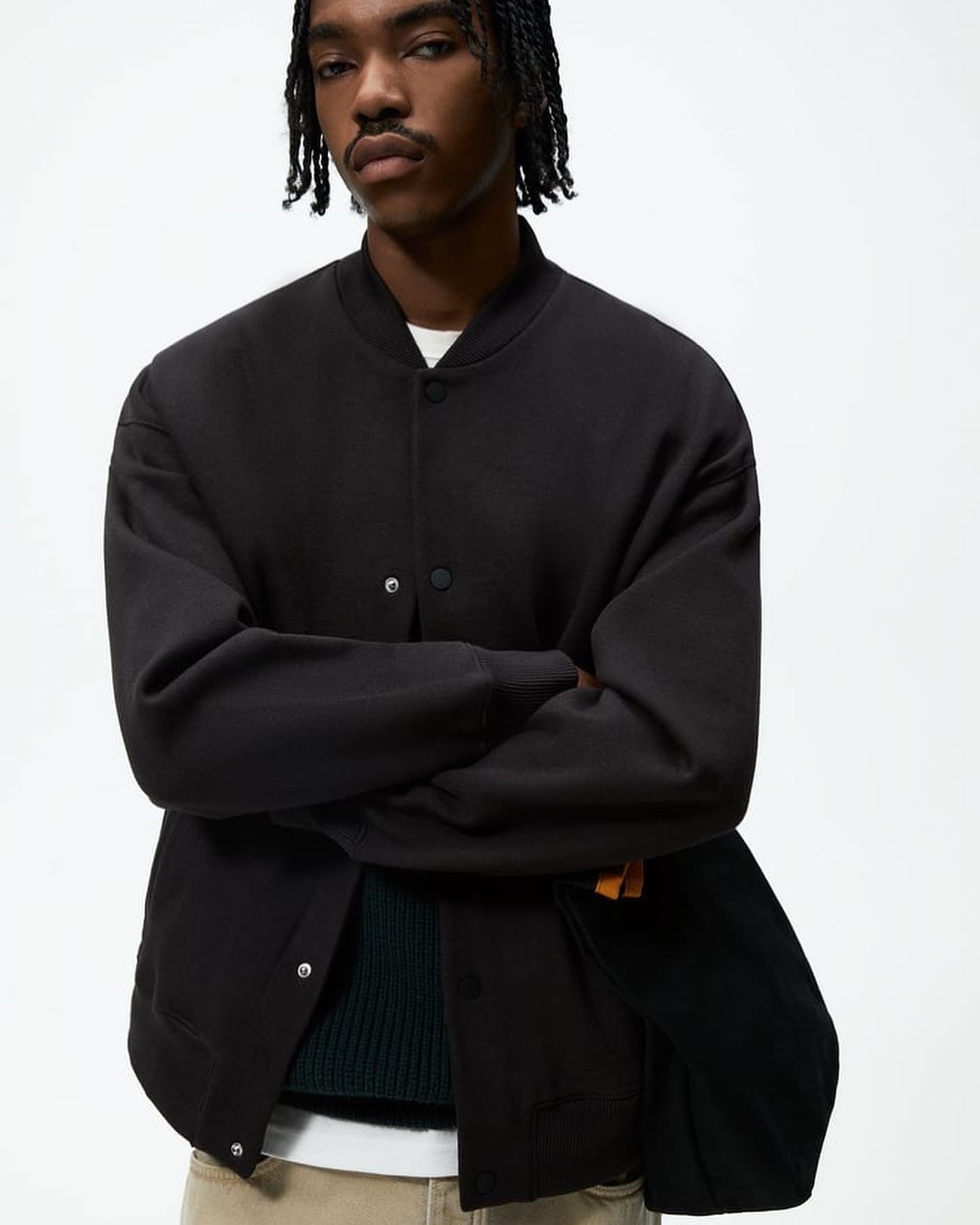 Zara Basic Bomber Jacket in black – Garmisland