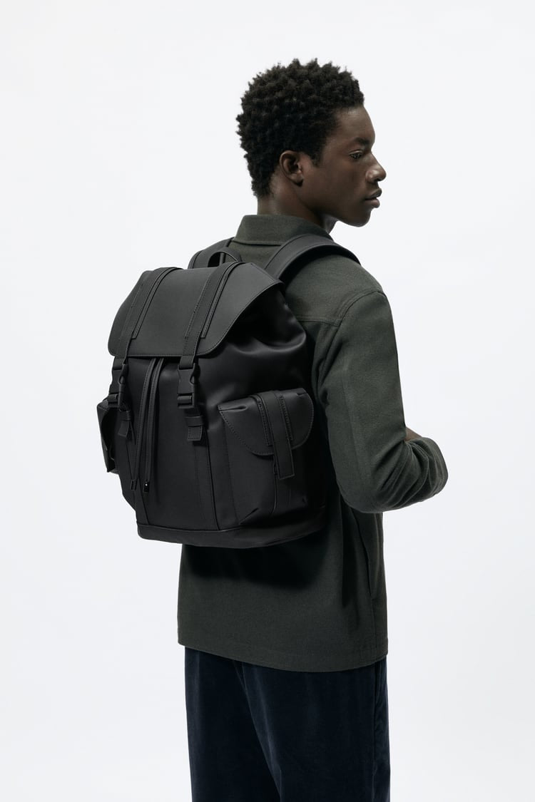 ZARA RUBBERIZED EXPLORER BACKPACK BAG – Garmisland