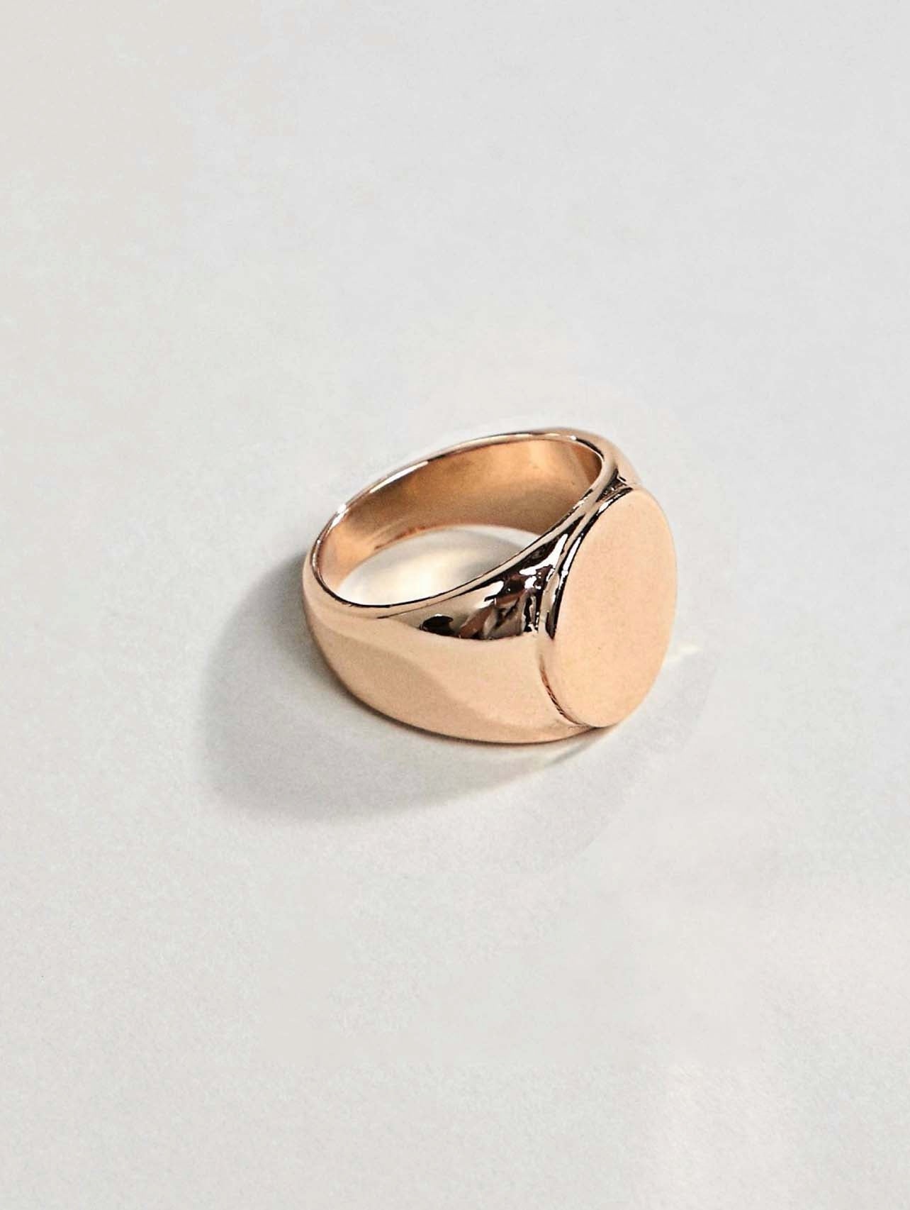 Singlet Ring in Gold – Garmisland