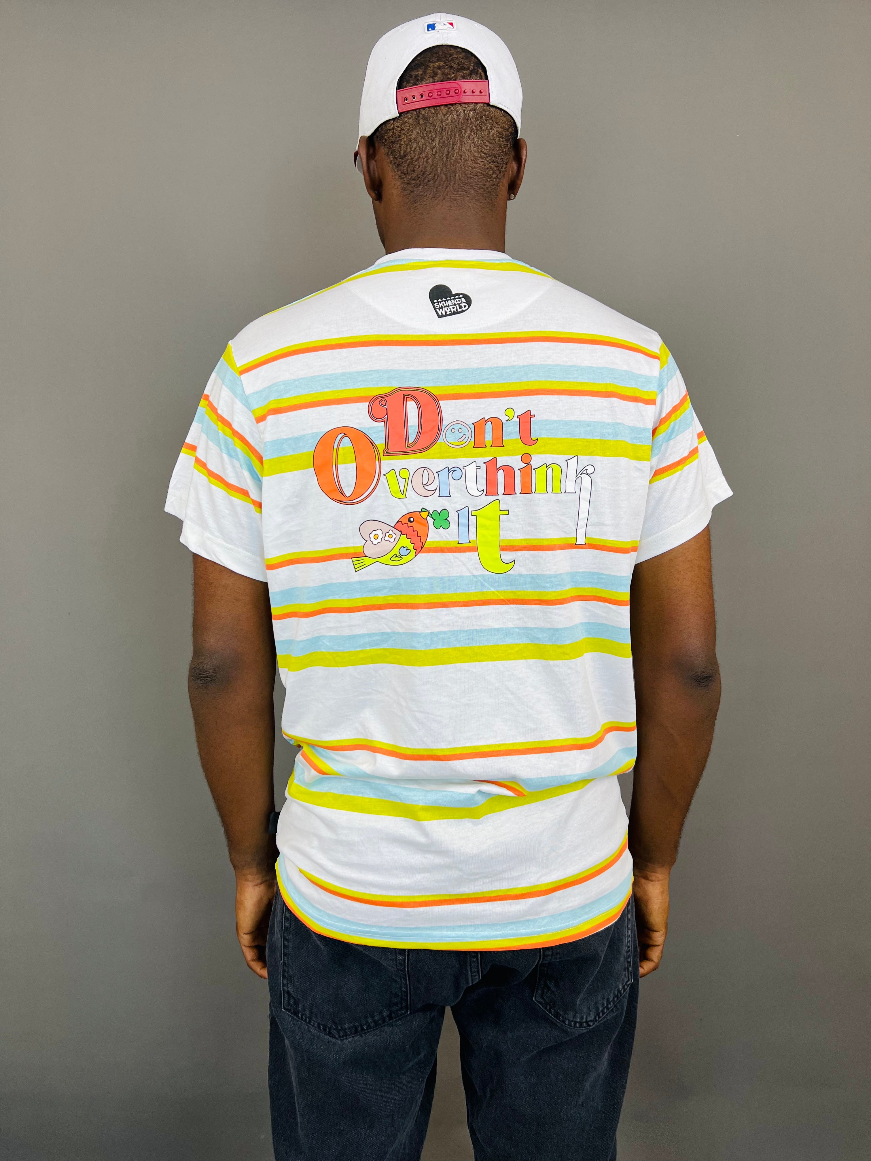 Skhanda world multi color backprint graphic t-shirt – Garmisland