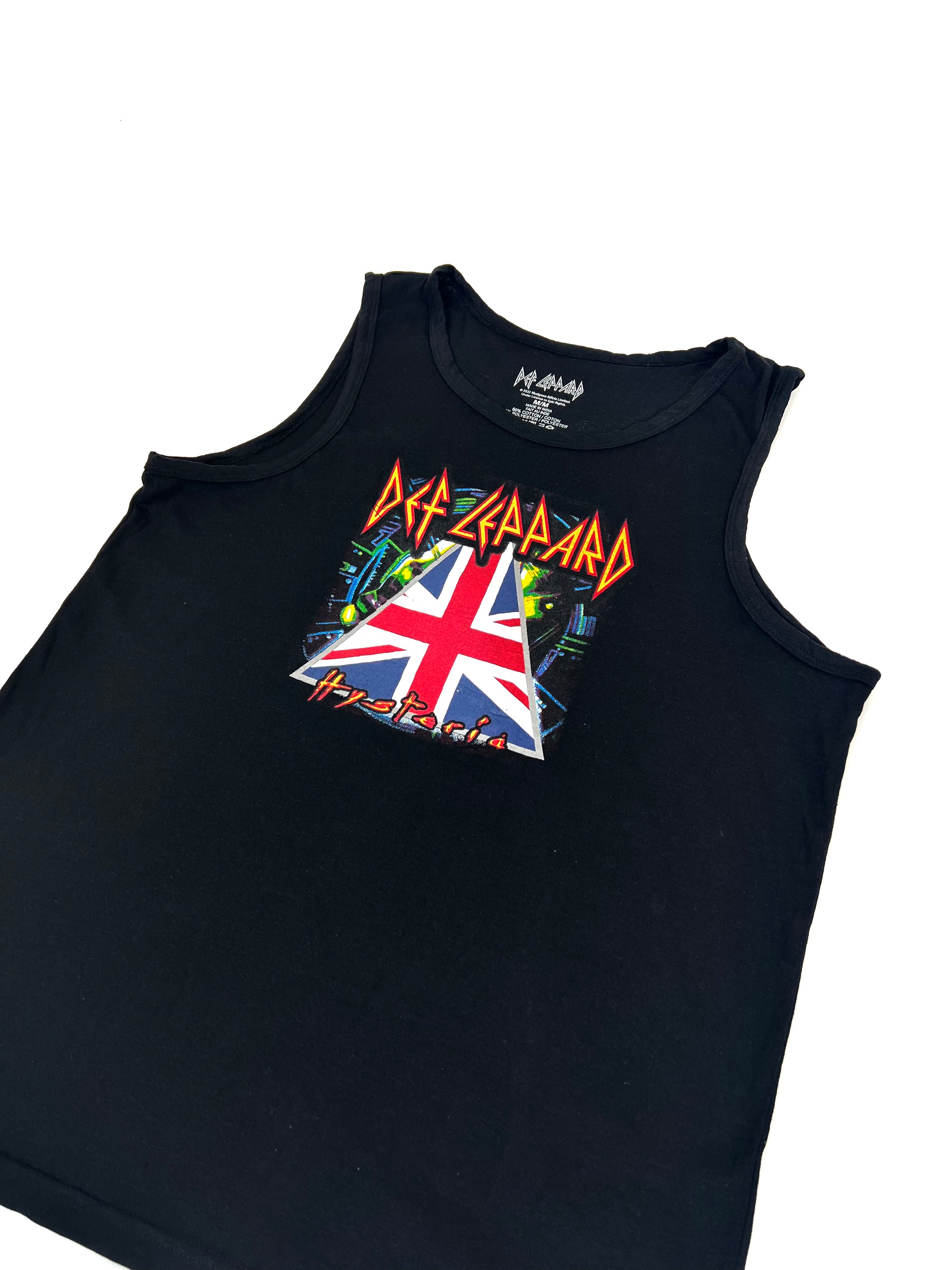 Def Leppard Print Vest in black – Garmisland