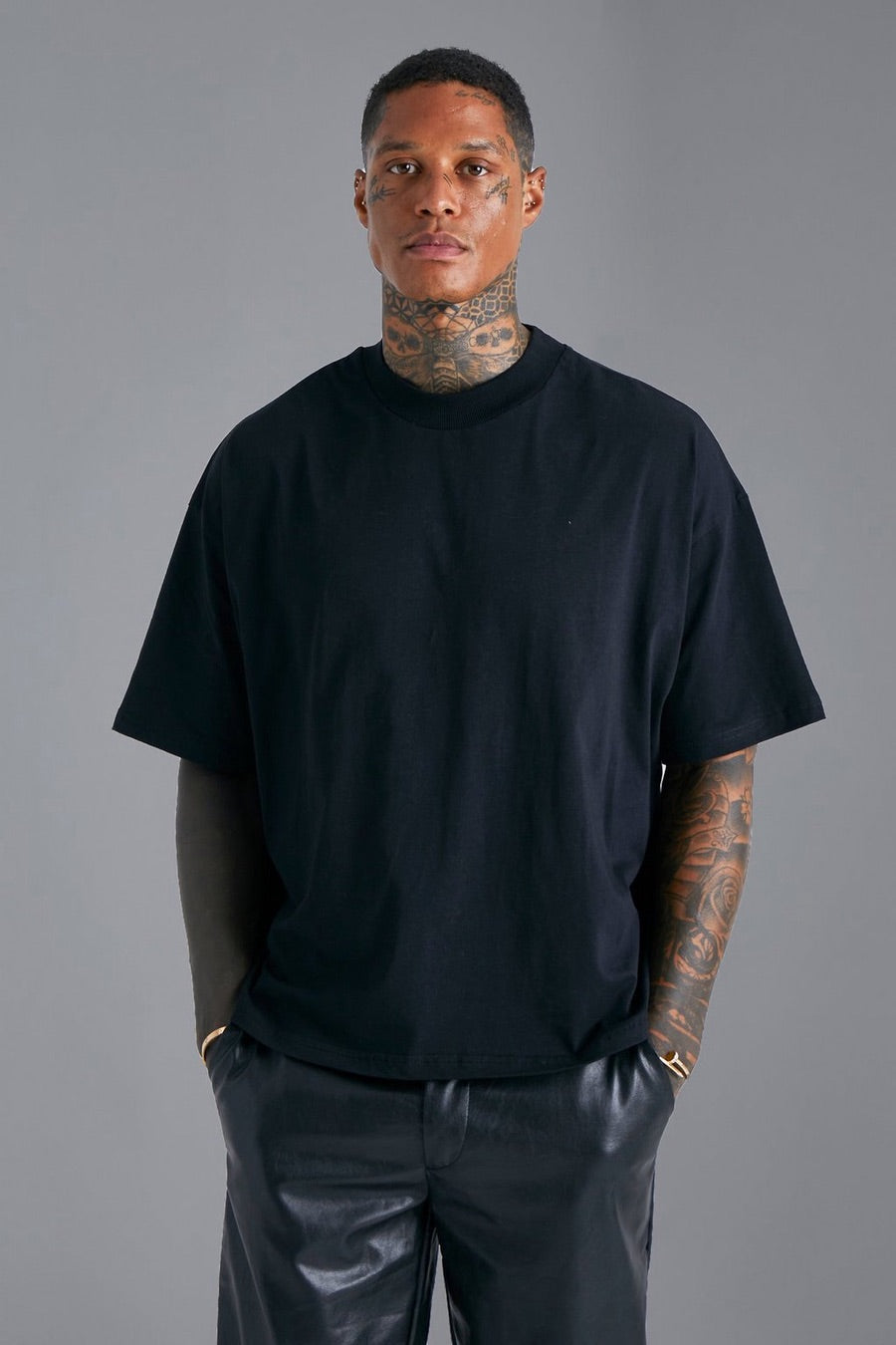 BOOHOOMAN OVERSIZED BOXY BANDANA GRAPHIC T-SHIRT – Garmisland