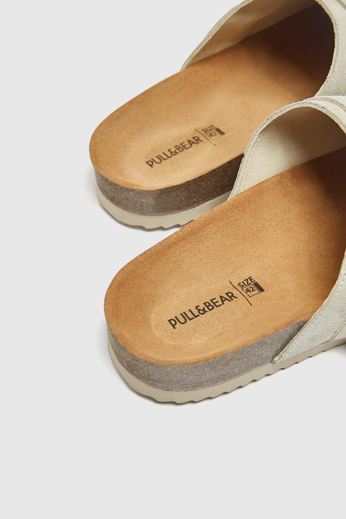 Pull&Bear split leather clogs – Garmisland
