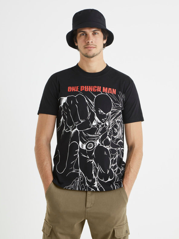 Celio One Punch man T-shirt in Black – Garmisland