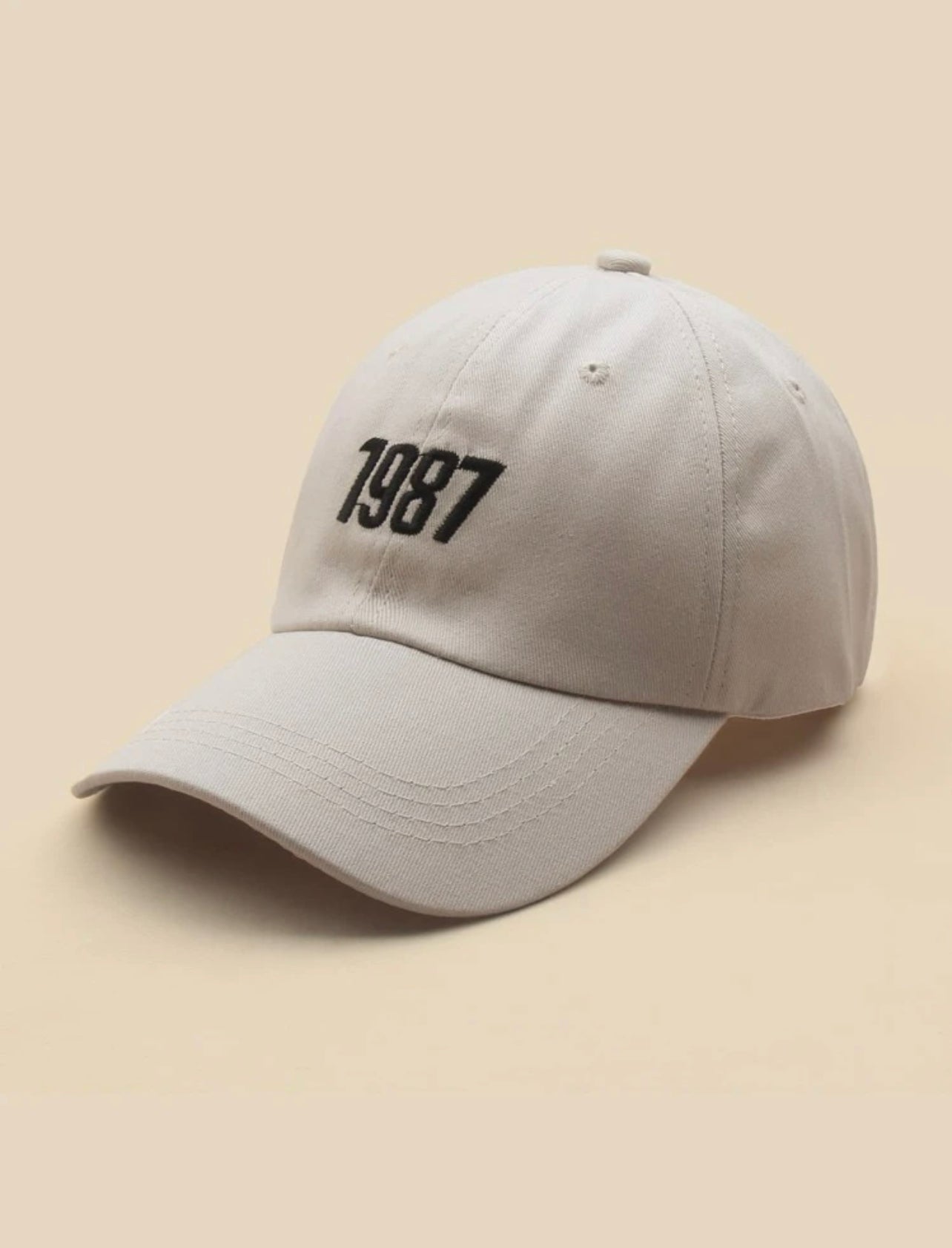 1987 Adjustable Baseball Cap in Beige – Garmisland