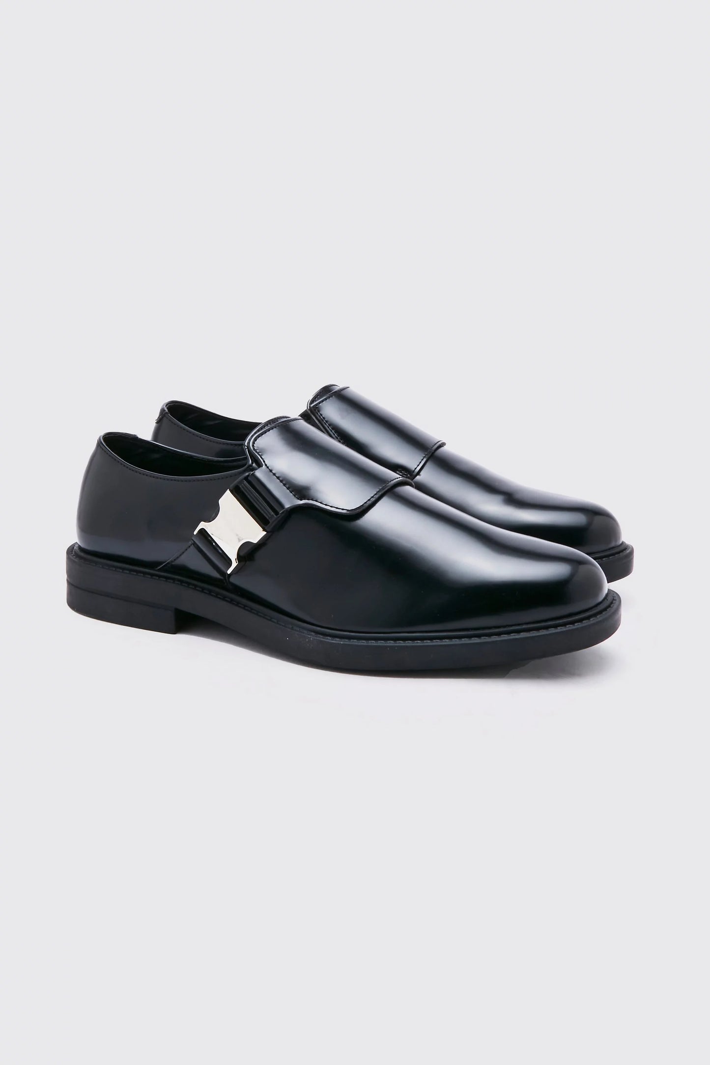 BOOHOOMAN BUCKLE DERBY SHOE – Garmisland