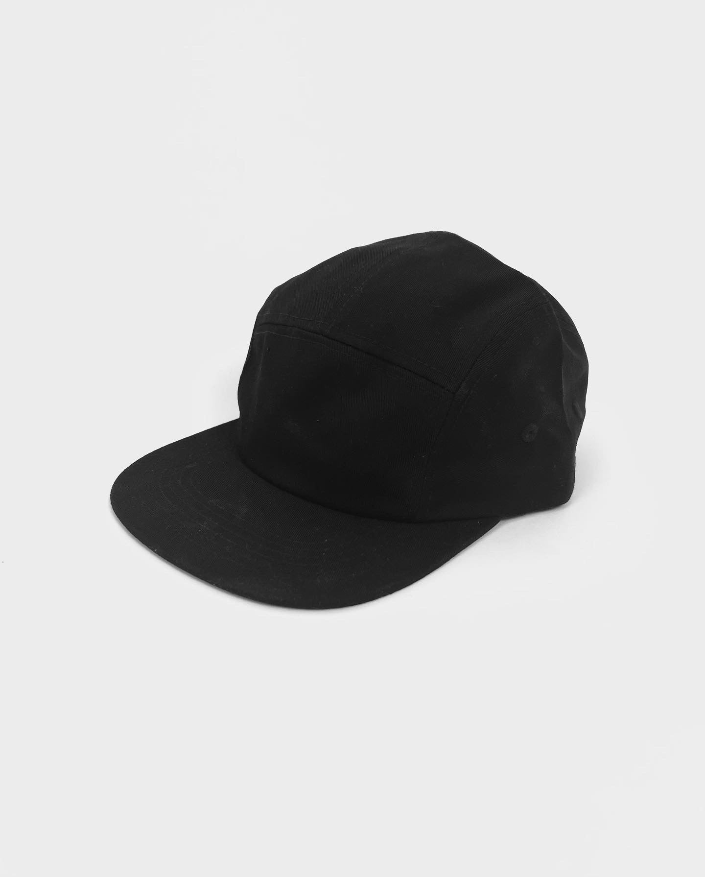 5 Panel Twill Cap in Black – Garmisland