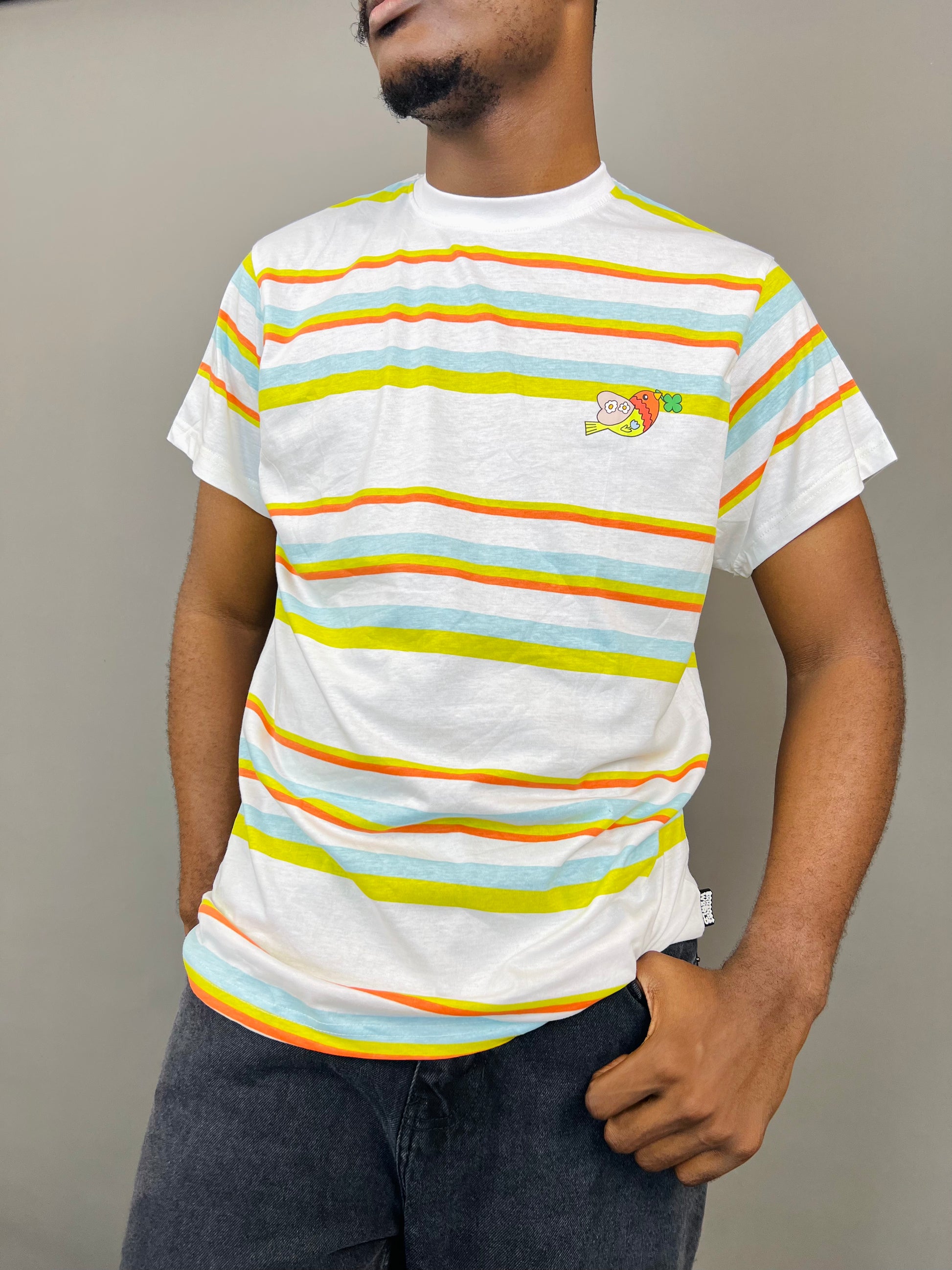 Skhanda world multi color backprint graphic t-shirt – Garmisland