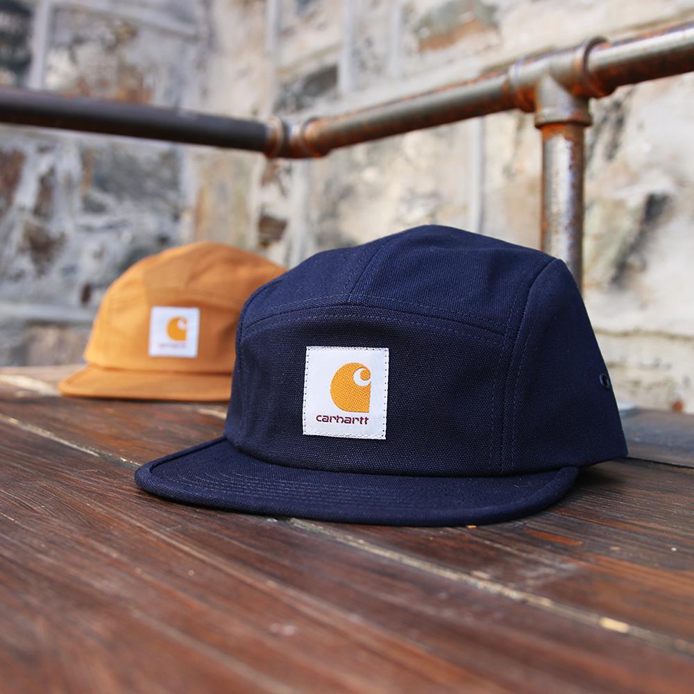 Carhartt WIP 5 panel cap in Navy – Garmisland