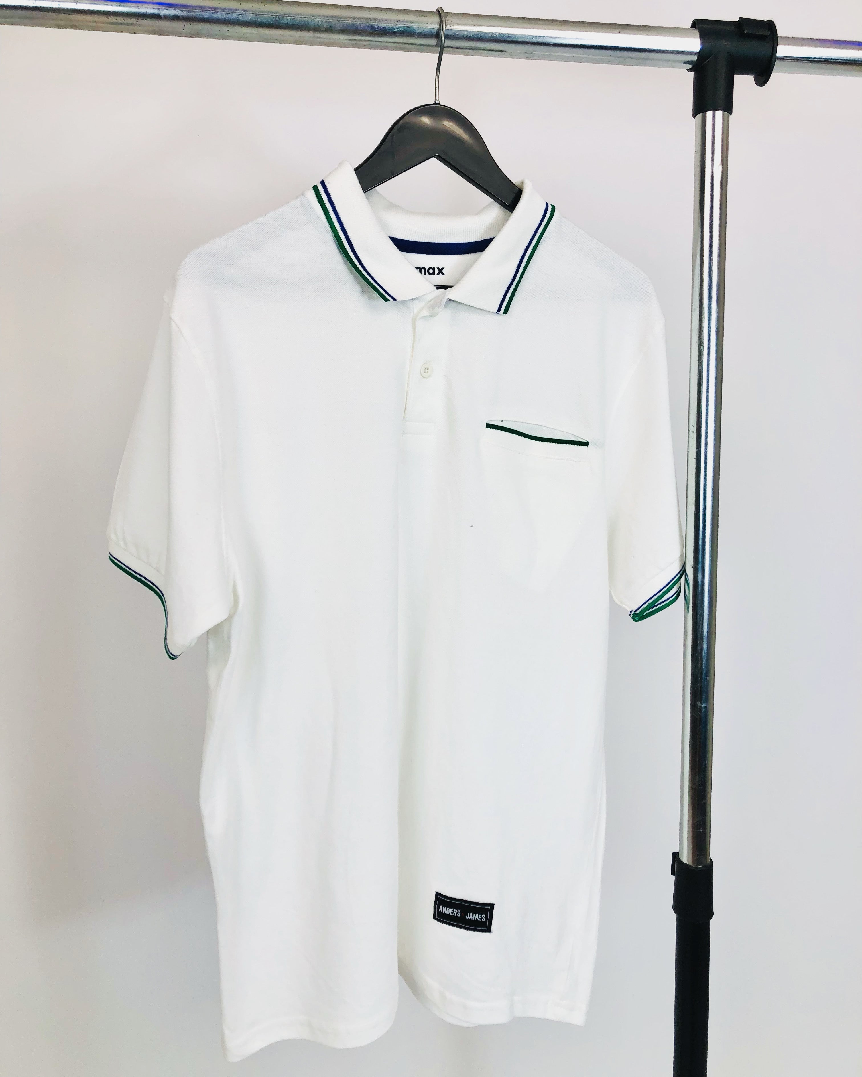 Max Polo shirt in white – Garmisland