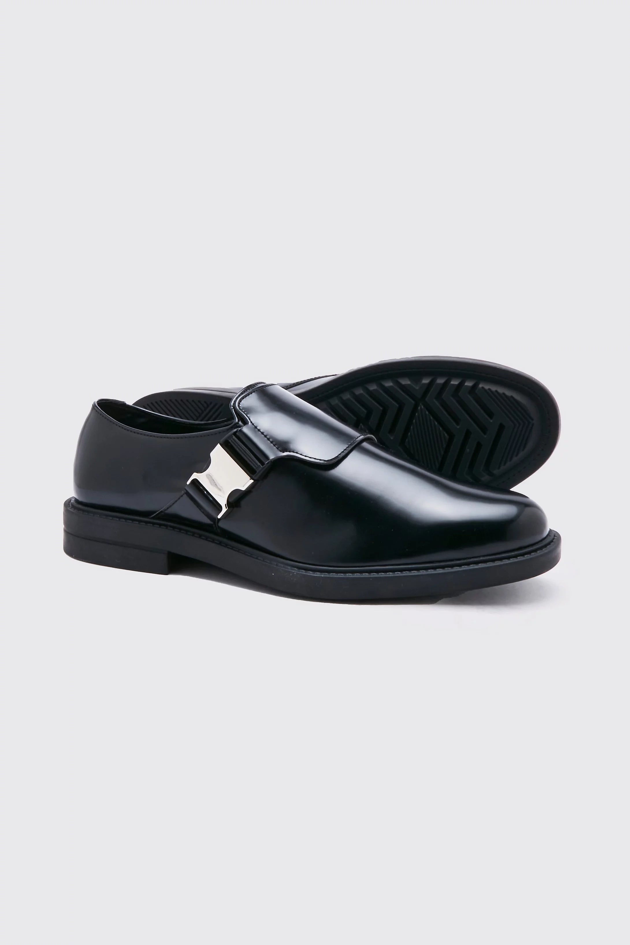 BOOHOOMAN BUCKLE DERBY SHOE – Garmisland