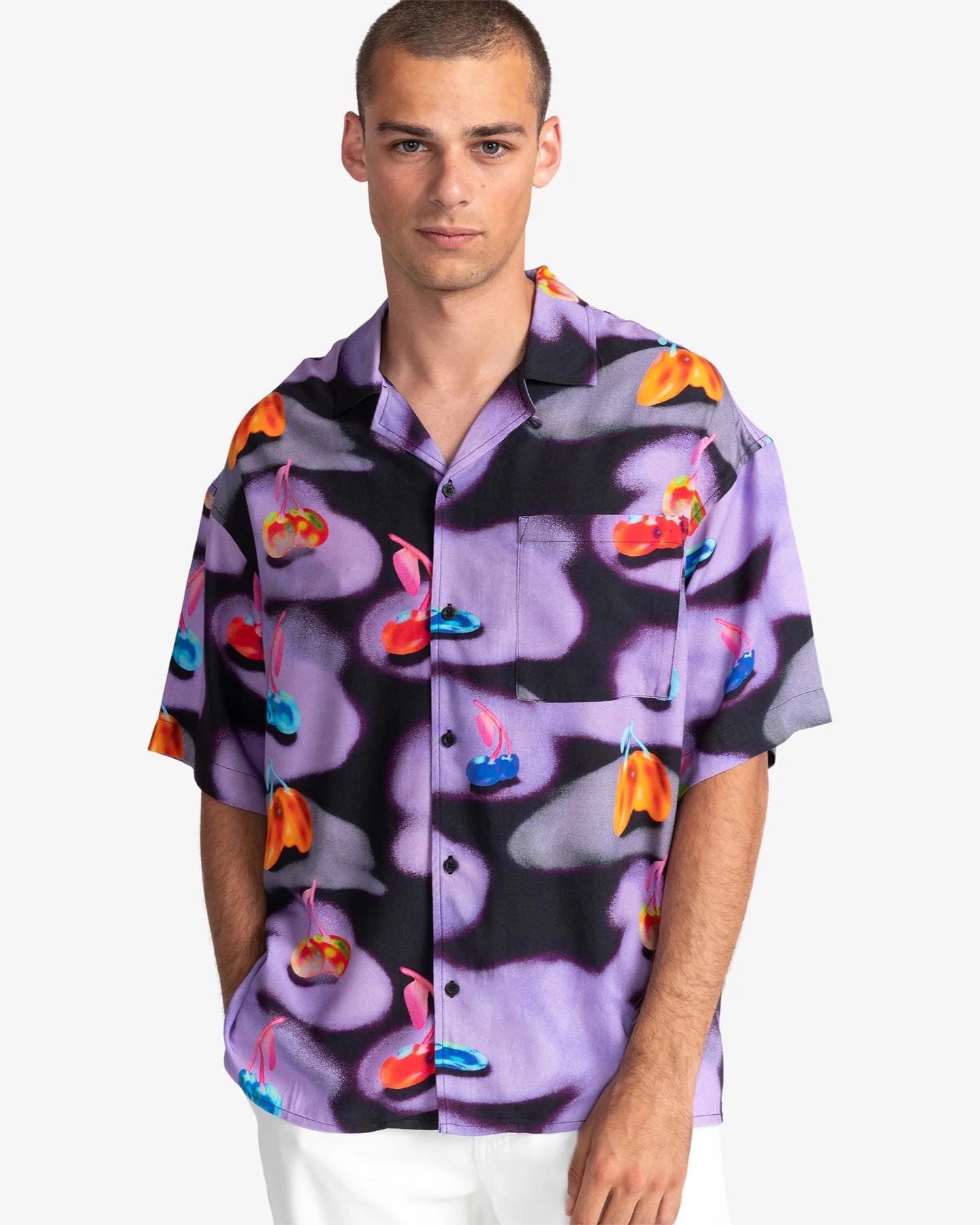 Element Cherry Revere Collar Shirt – Garmisland