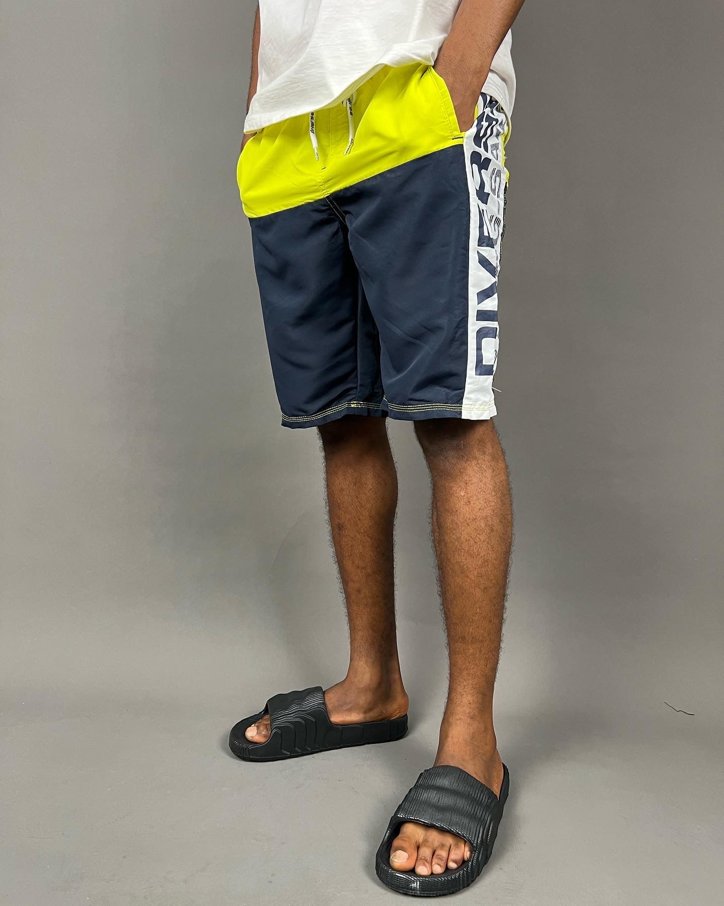 Diverse racing-sail shorts in yellow/blue – Garmisland