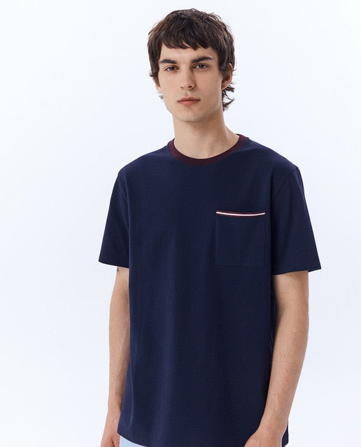 SFERA Men Ringer T-shirt in Navy – Garmisland