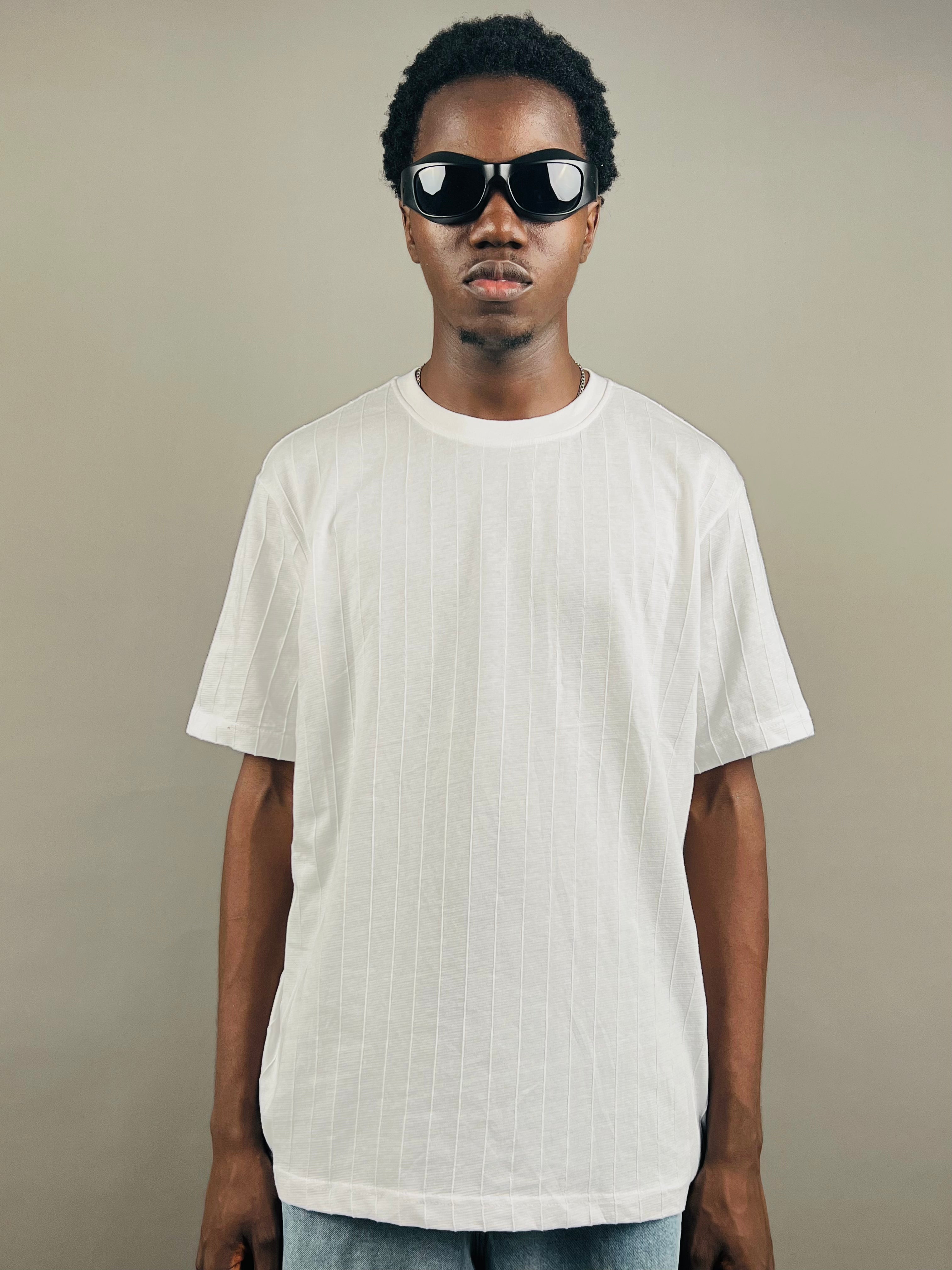 Project Raw Textured T-shirt in white – Garmisland